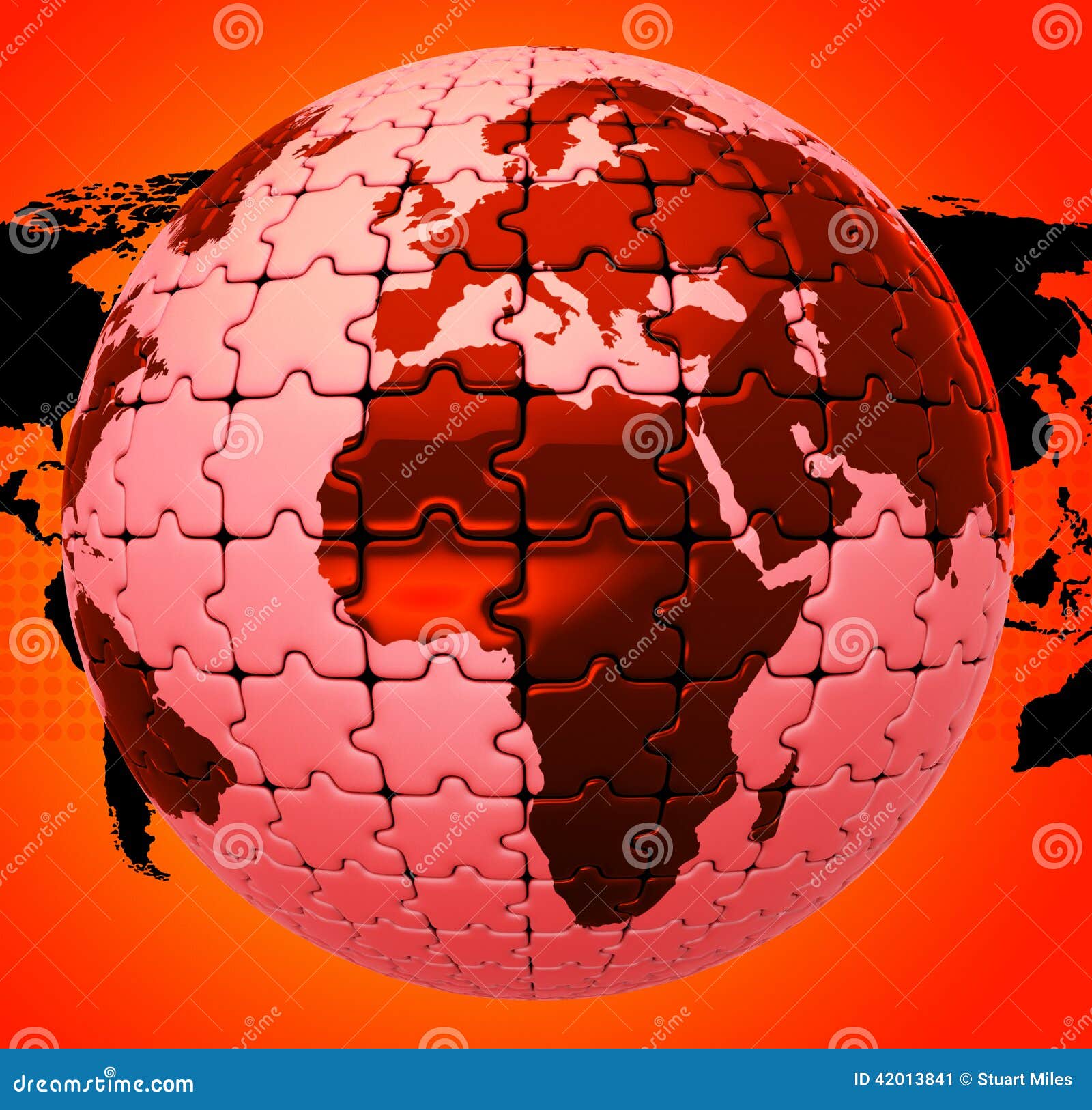 Global Warming Shows Globalise Globalization and World Stock ...