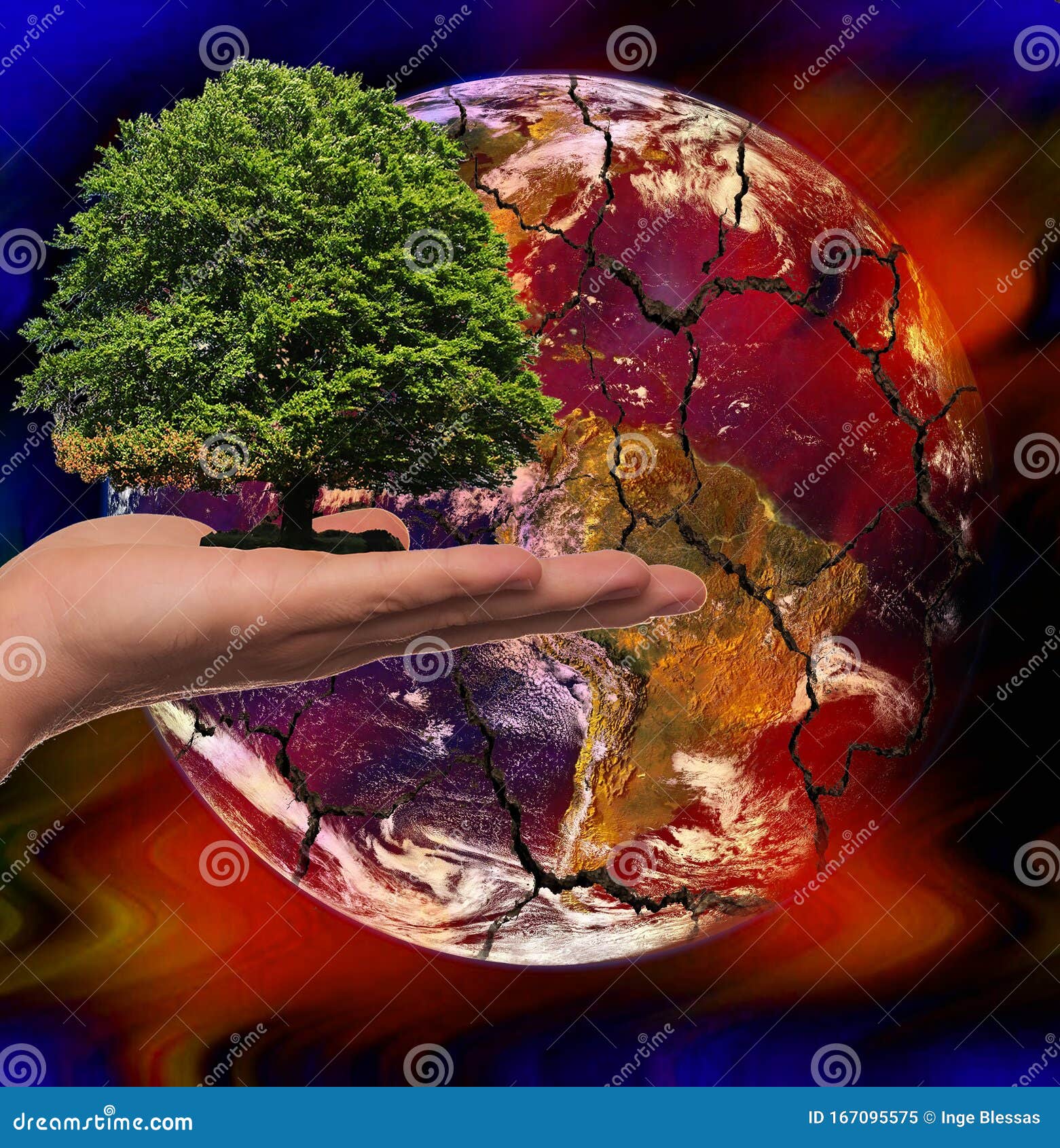 Global Warming Solution Concept Stock Image - Image of ecosystem ...