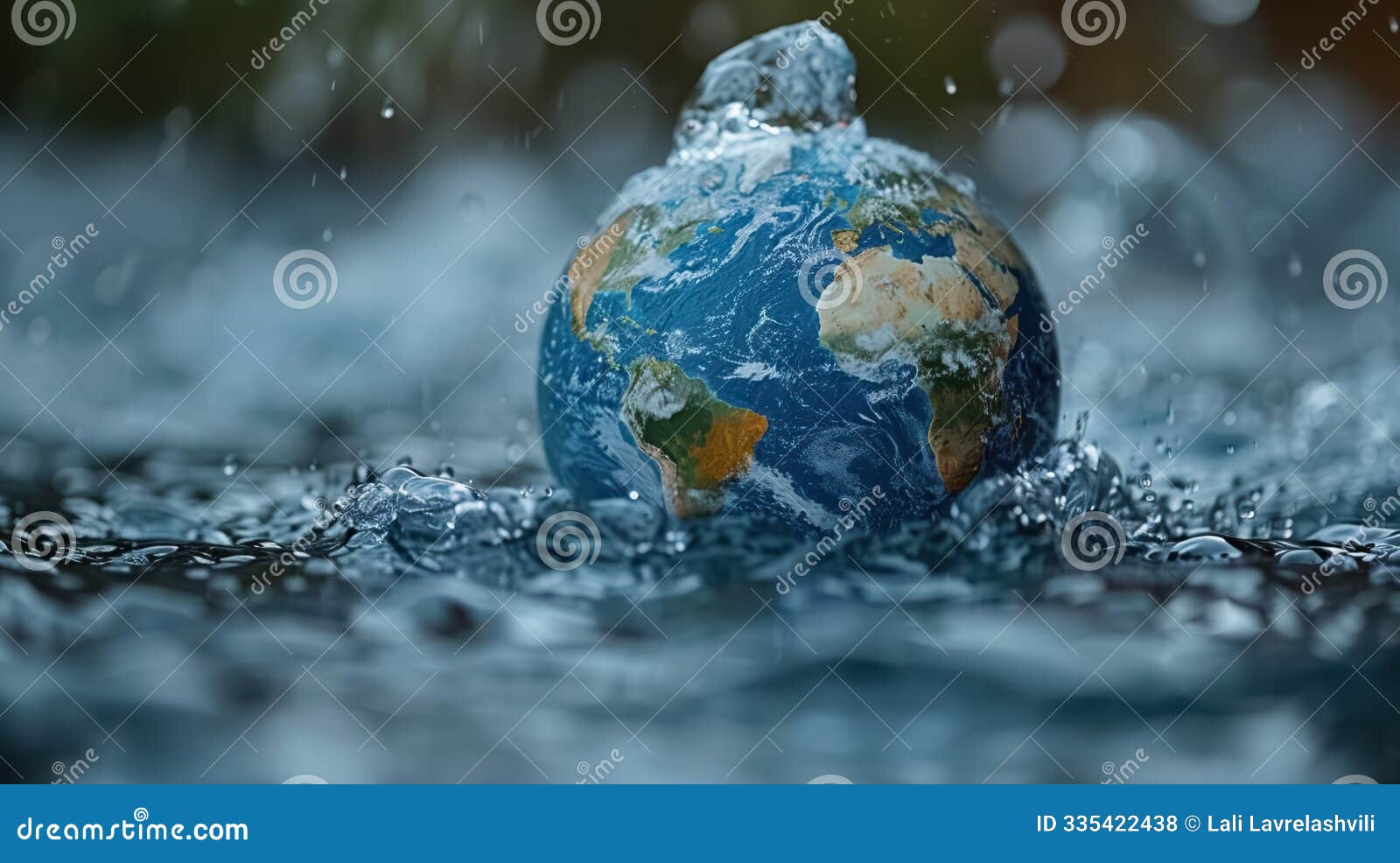 Global Water Awareness Concept. Interconnectedness of Water Resources ...