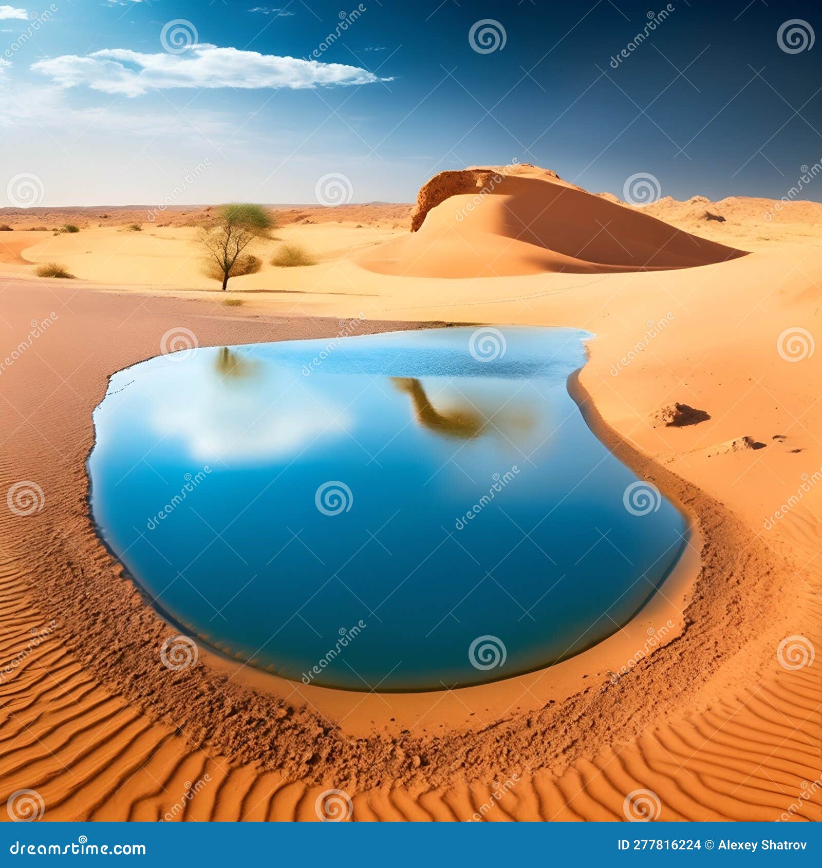 Global Water Problem in the World Desert Stock Illustration ...