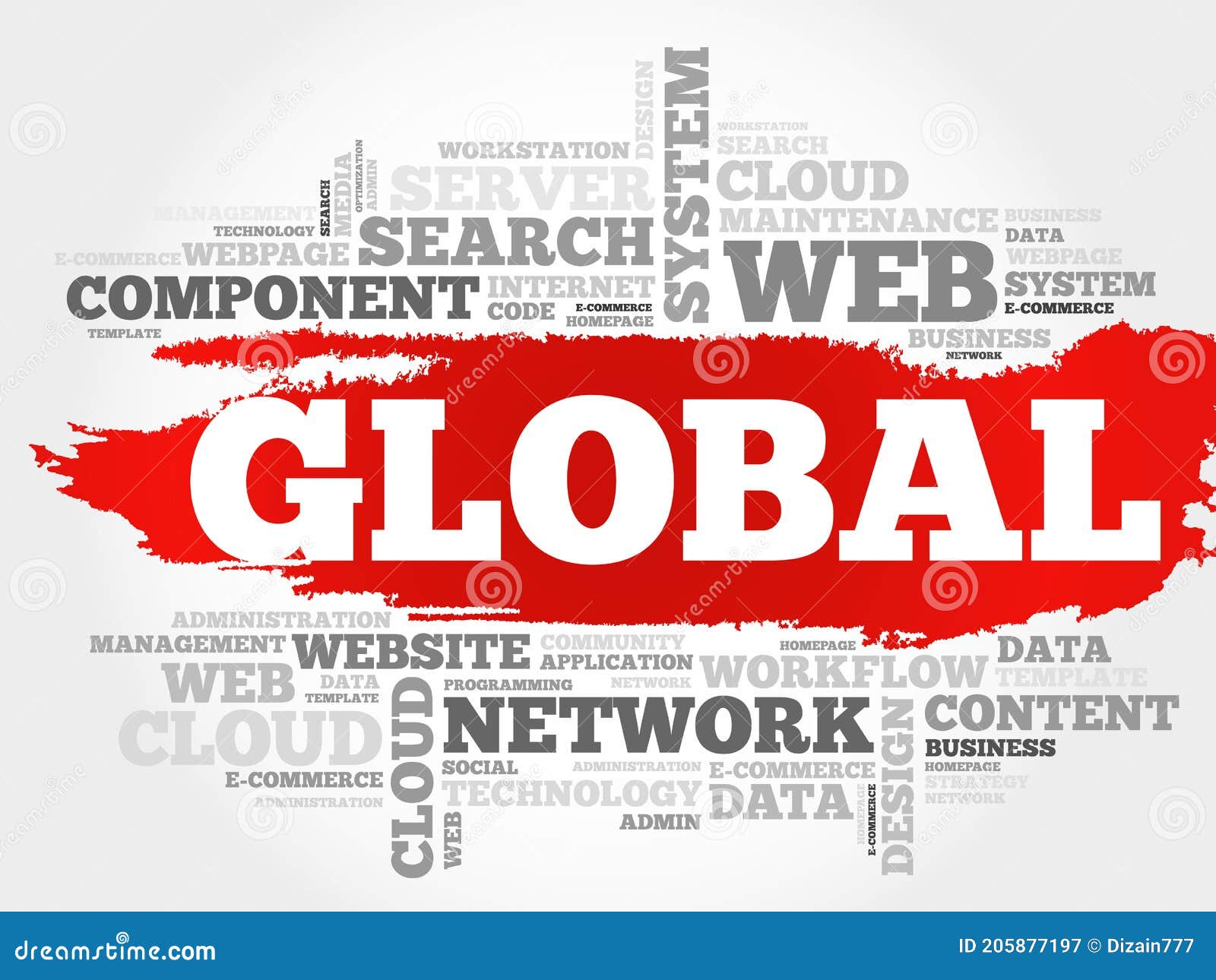 Global word cloud stock illustration. Illustration of data - 205877197