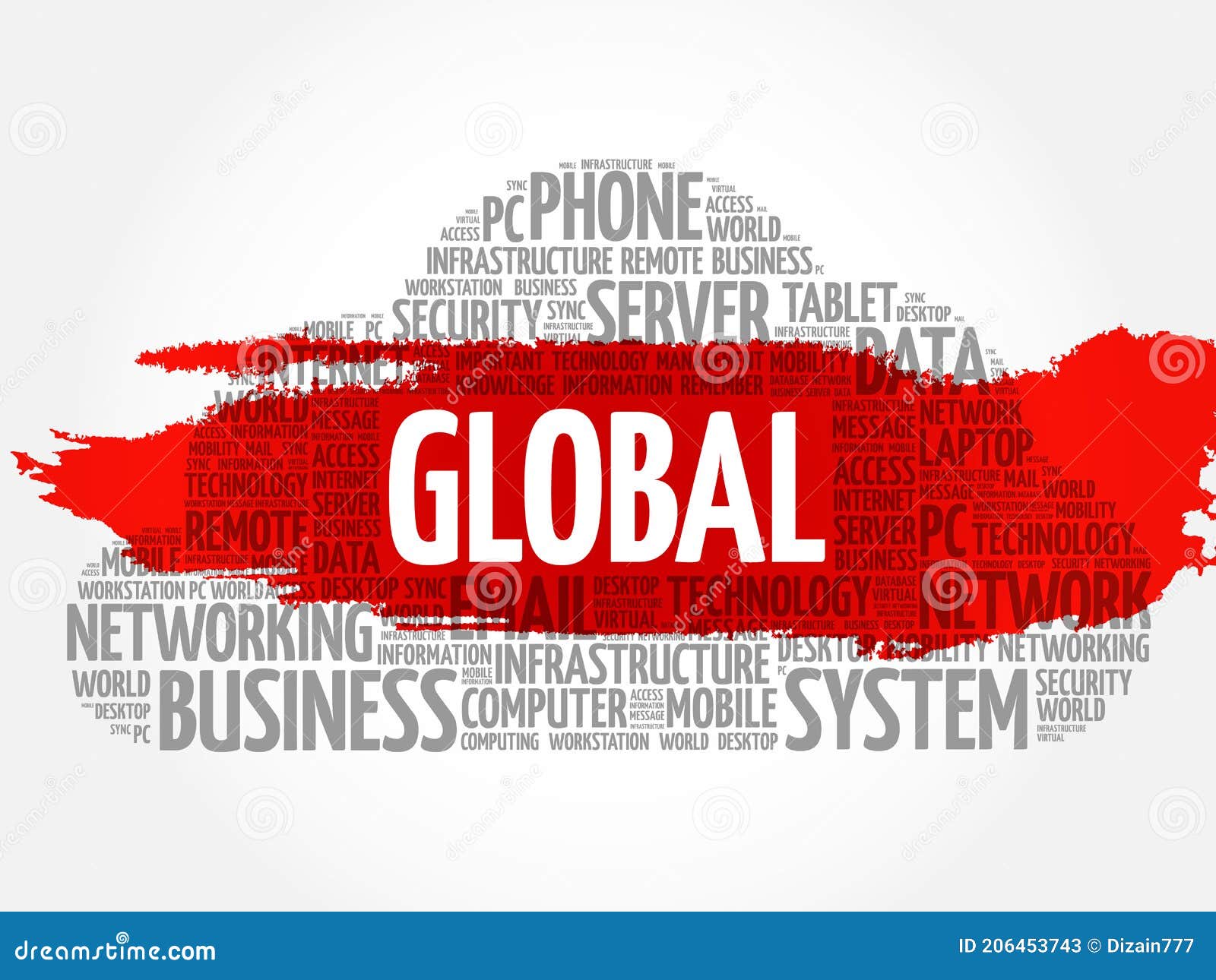 Global word cloud stock illustration. Illustration of social - 206453743