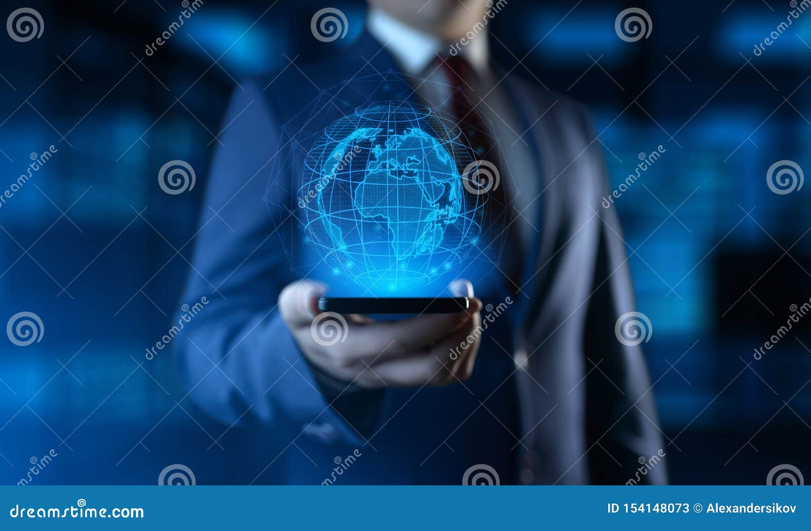 Global World Communication Connection Business Network Internet ...