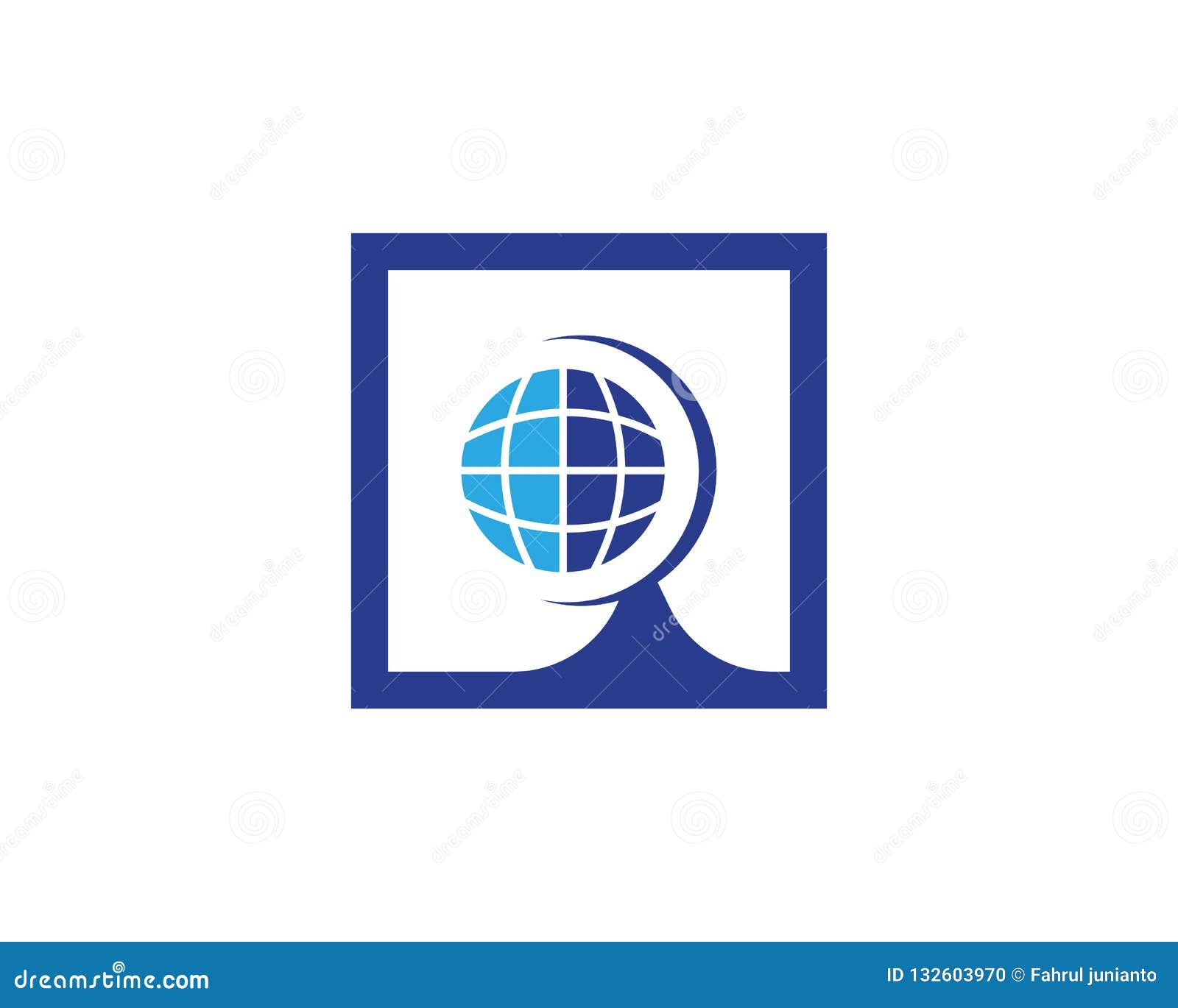 Global World Icon Logo Template Vector Stock Vector - Illustration of ...