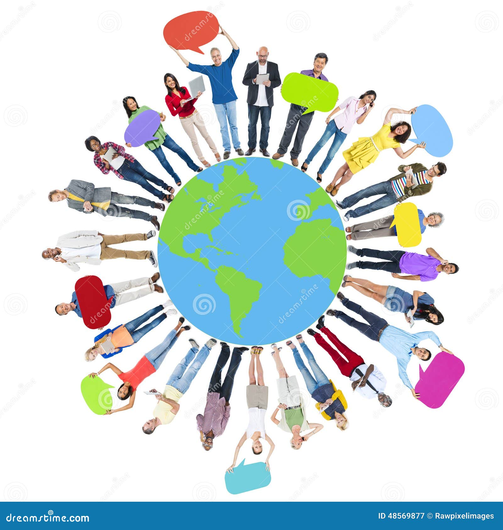 Global World Map People Happiness Togetherness Cheerful Concept Stock ...
