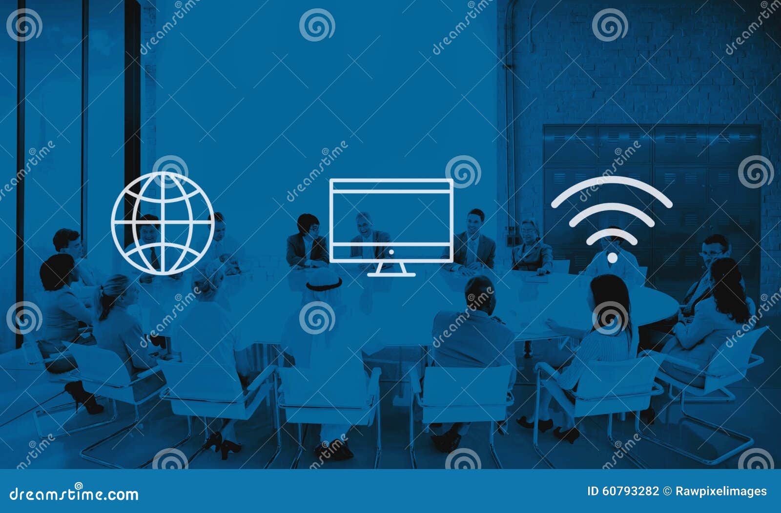 Global Worldwide Digital Modern Connection Concept Stock Illustration ...