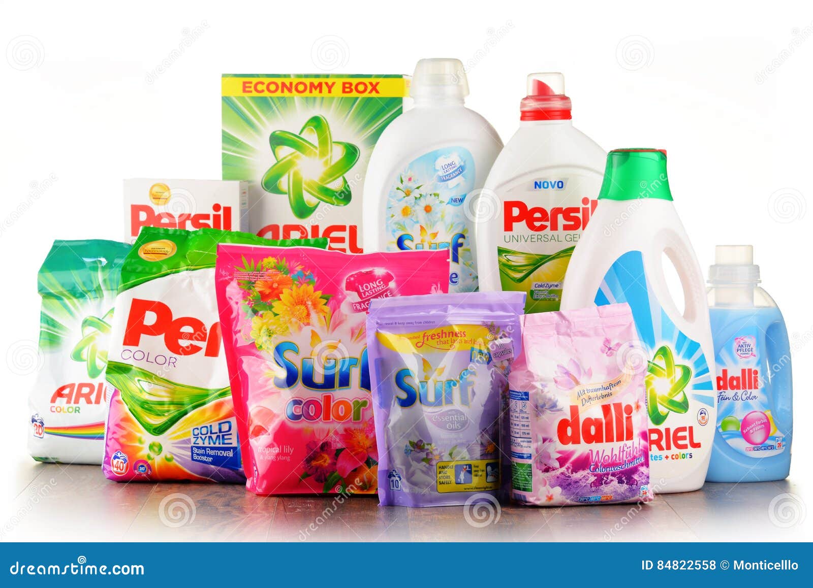 Globale Was Detergent Merken Redactionele Stock Foto - Image of ...