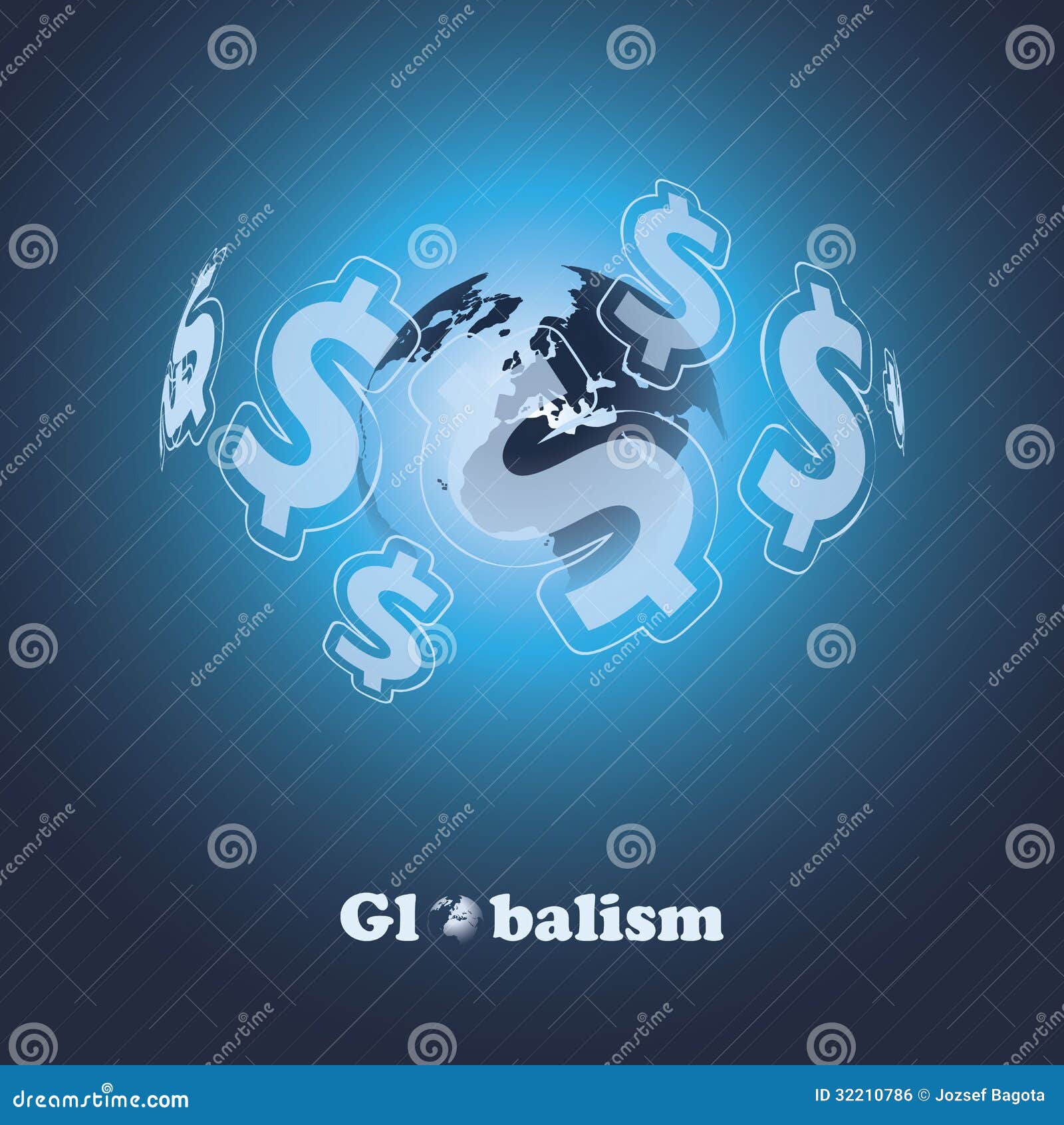 Globalism - Design Concept stock vector. Illustration of currency ...