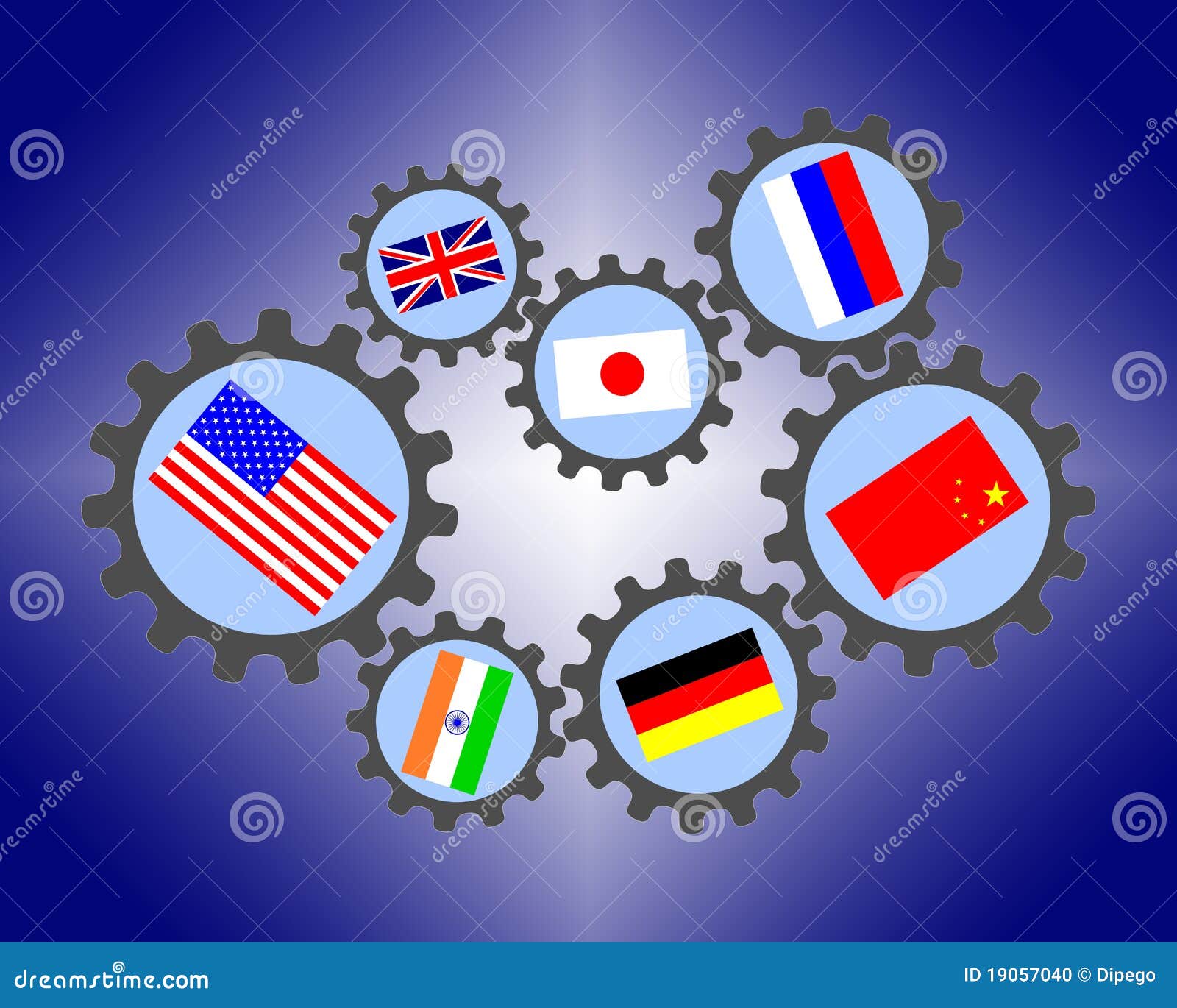 Globalization stock illustration. Illustration of corporate - 19057040