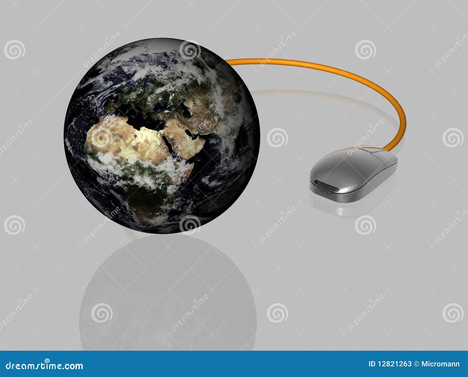 Globalization - 3D - Isolated Stock Illustration - Illustration of ...