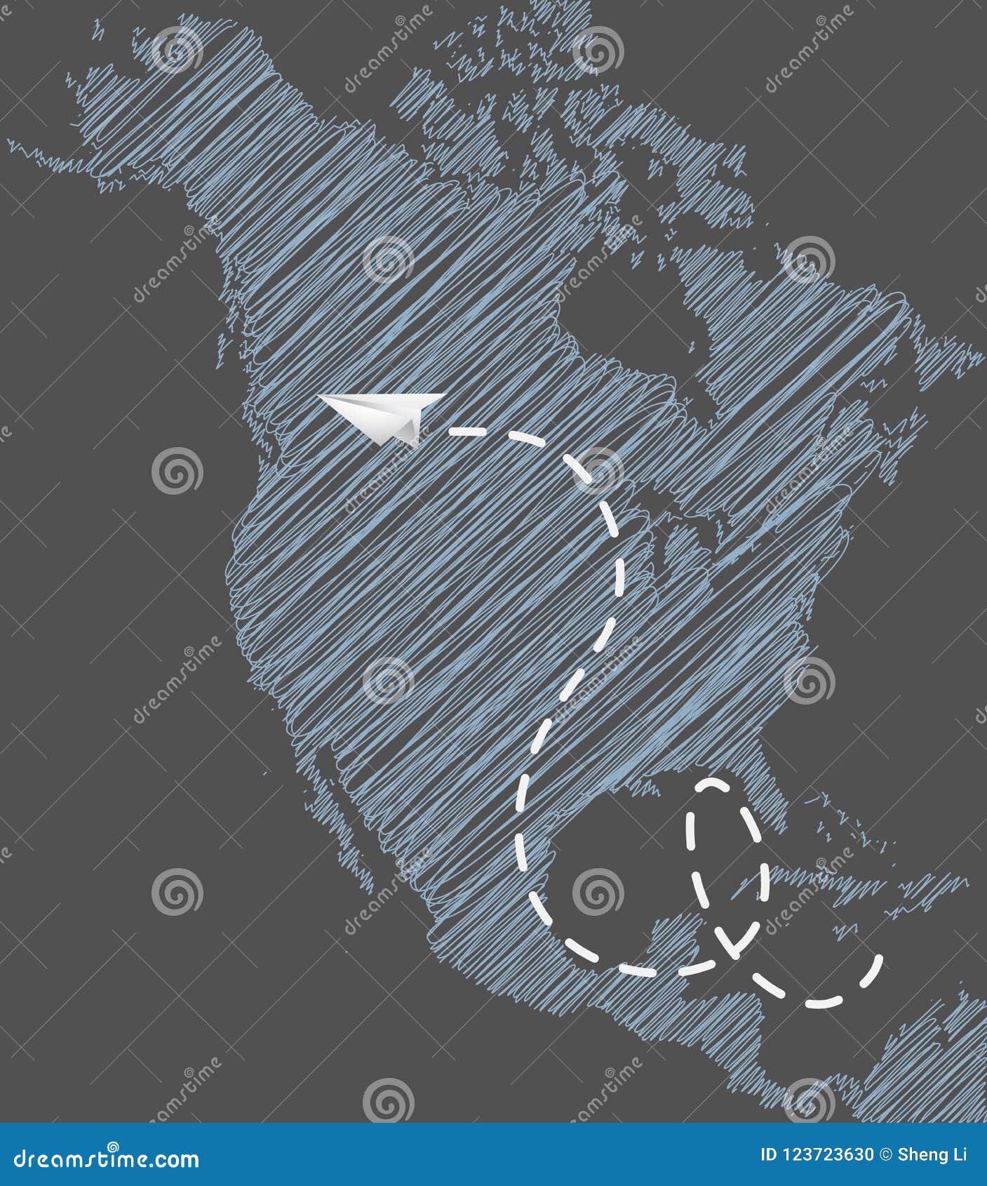 Globalization and Airline Concept Illustration Stock Vector ...