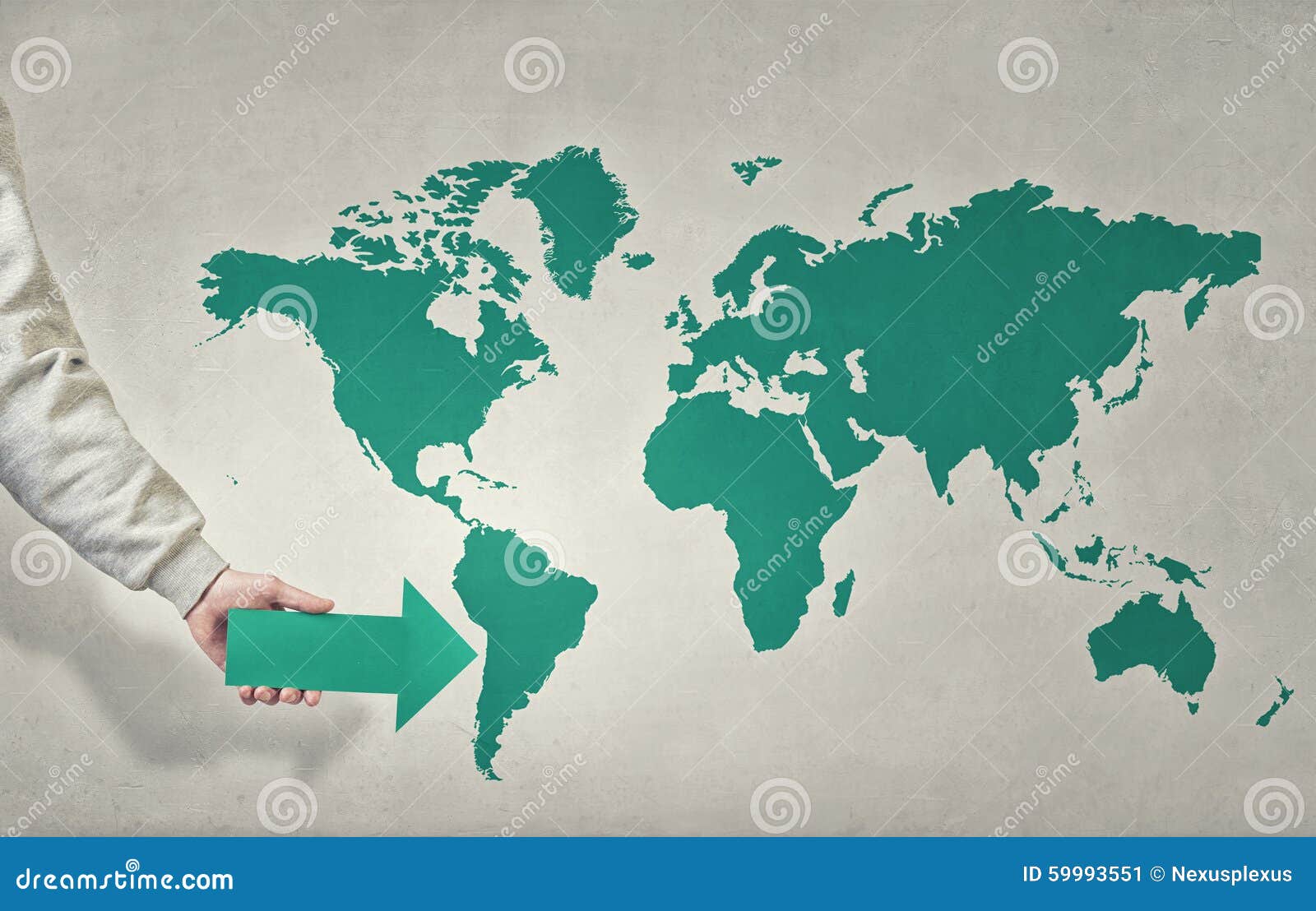Globalization concept stock image. Image of pointing - 59993551