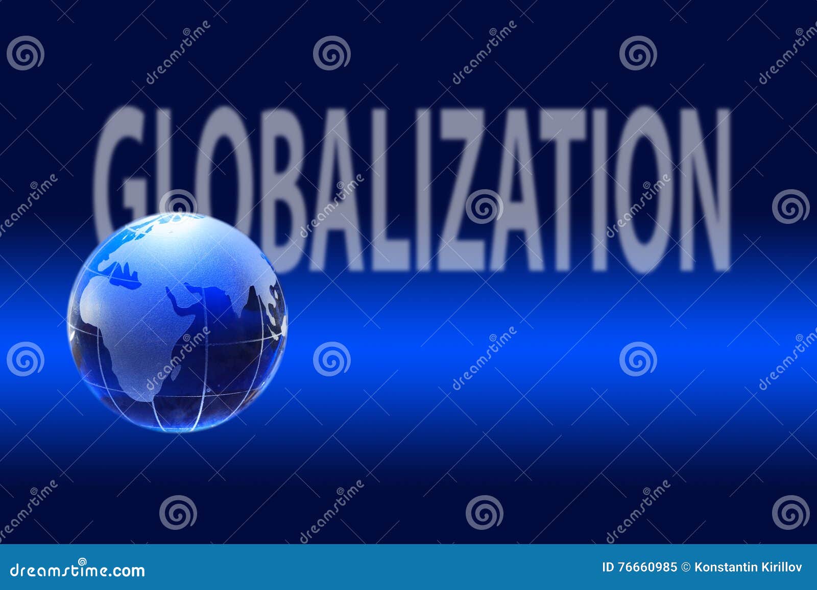 Globalization Concept with Globe Stock Image - Image of currency, sign ...