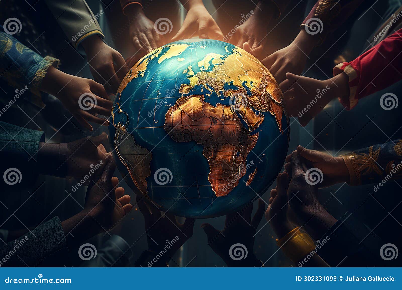 Globalization in imagery stock image. Image of communication - 302331093