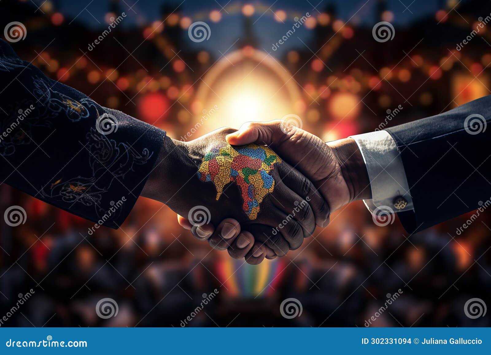 Globalization in imagery stock illustration. Illustration of ...