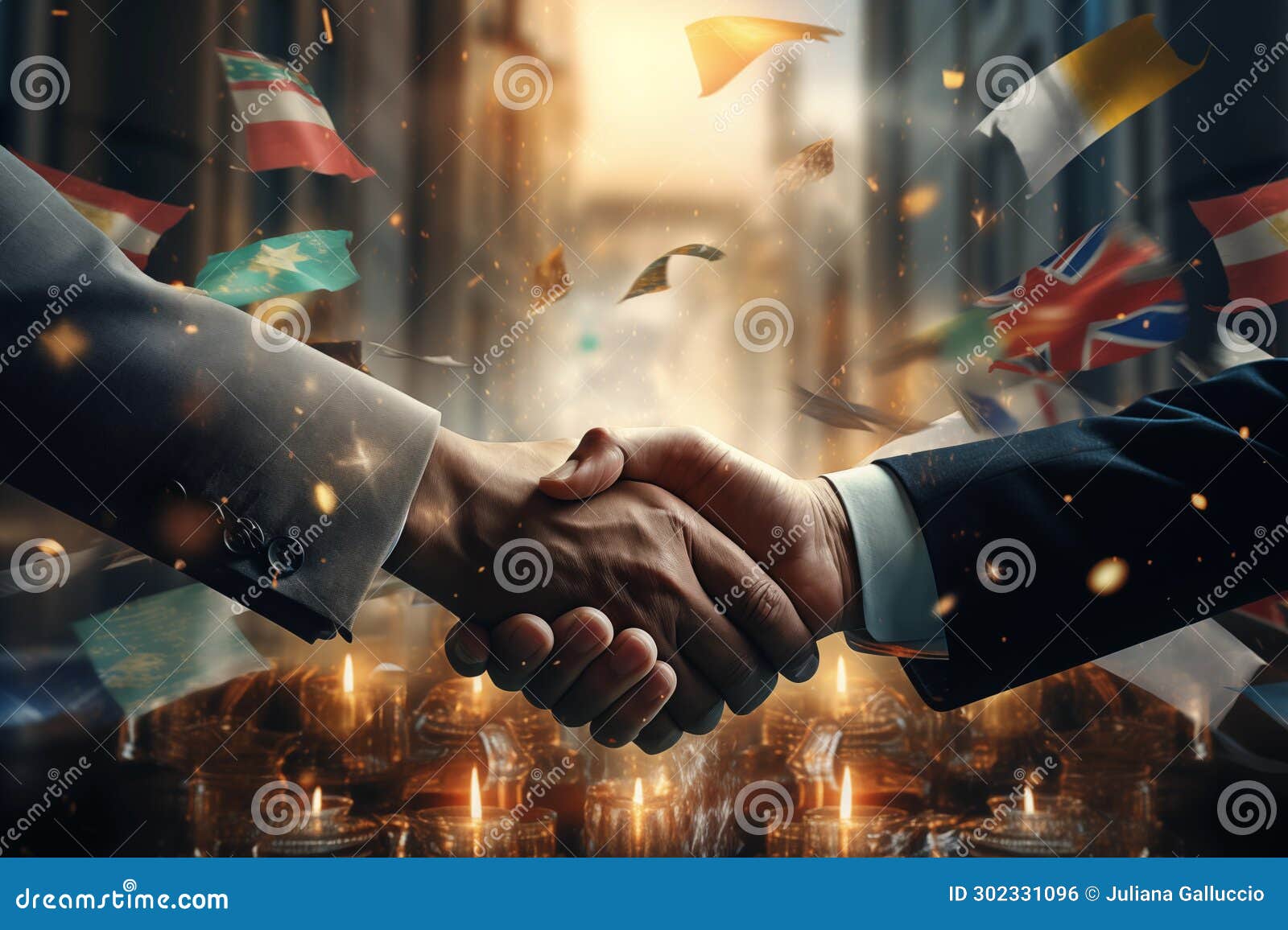 Globalization in imagery stock illustration. Illustration of ...