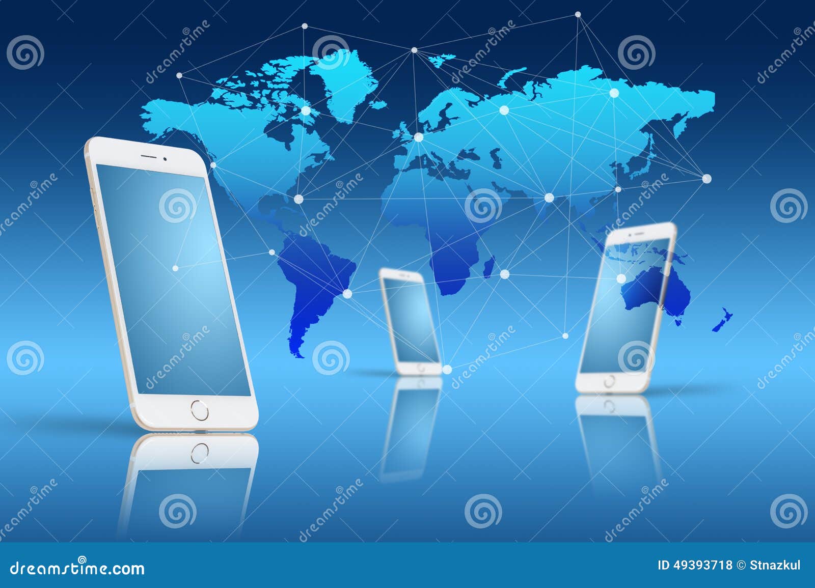 Globalization or Social Network Concept Background with New Gene Stock ...