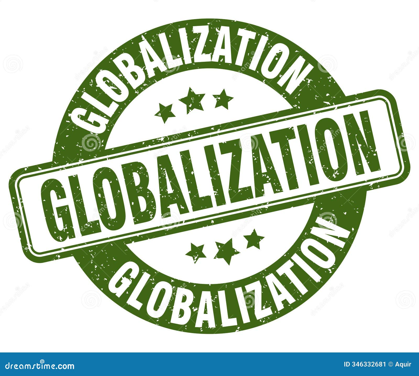 Globalization Stamp. Globalization Label. Round Grunge Sign Stock ...