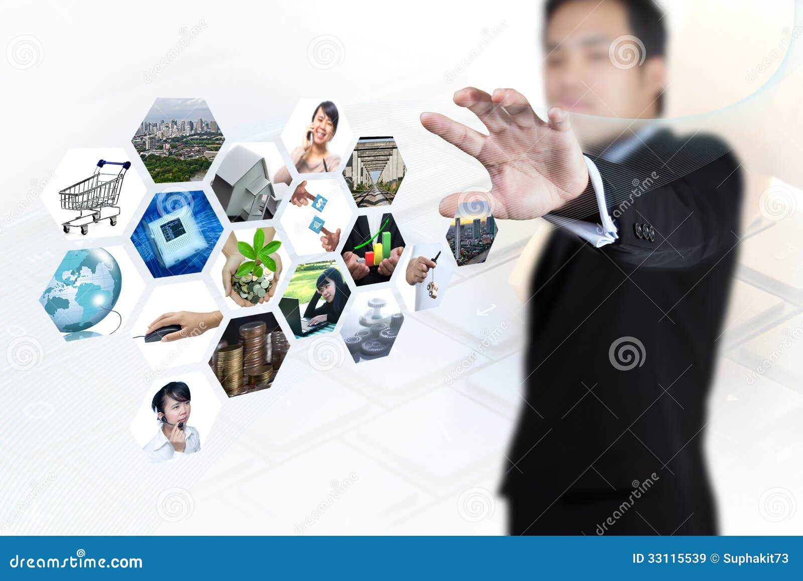 Globalization and Technology. Stock Image - Image of electronics, input ...