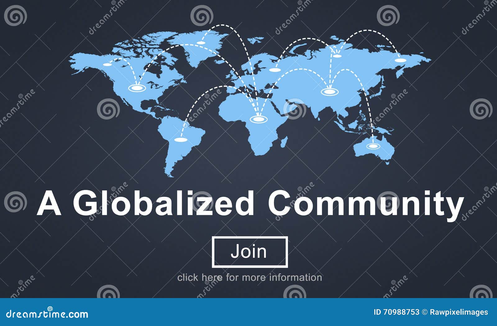 A Globalized Community Social Networking Society Concept Stock ...