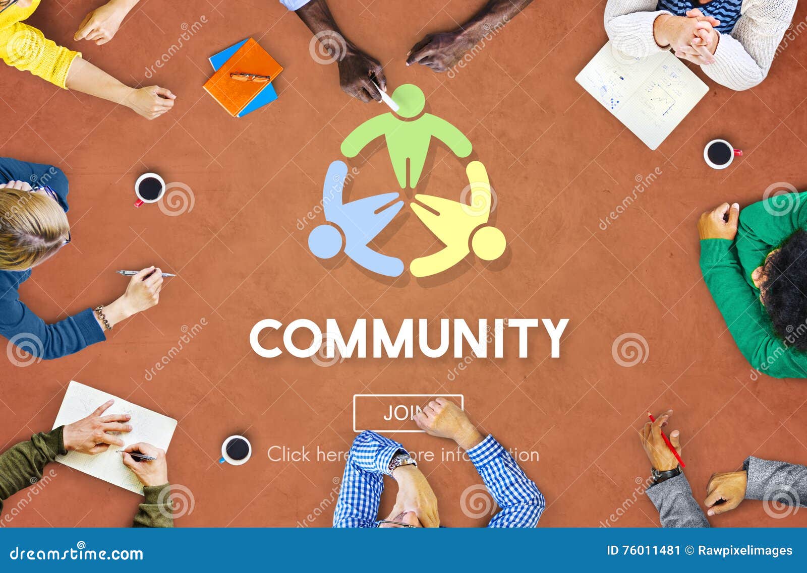 Globalized Community Unity Connection Network Concept Stock Image ...