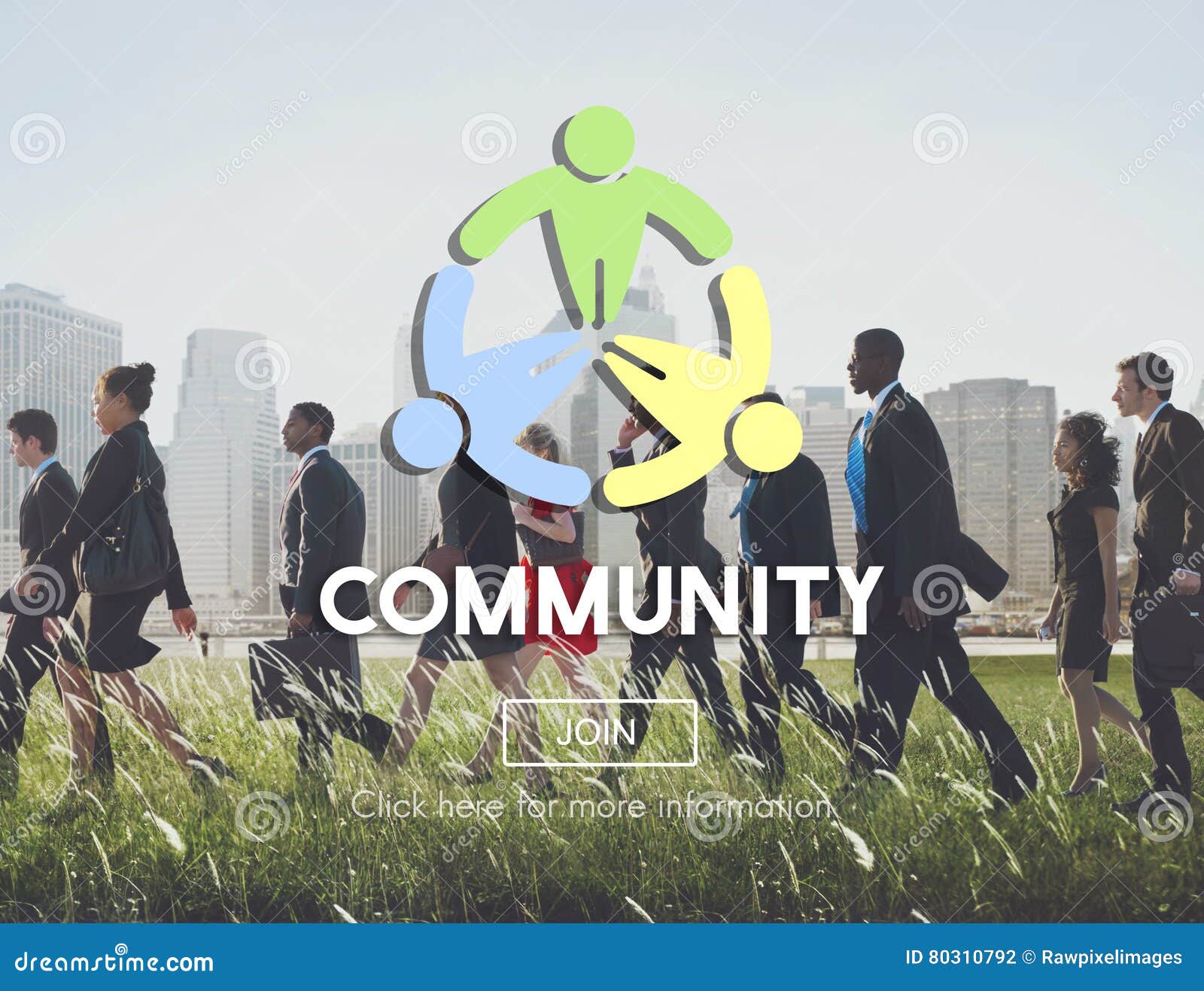Globalized Community Unity Connection Network Concept Stock Photo ...