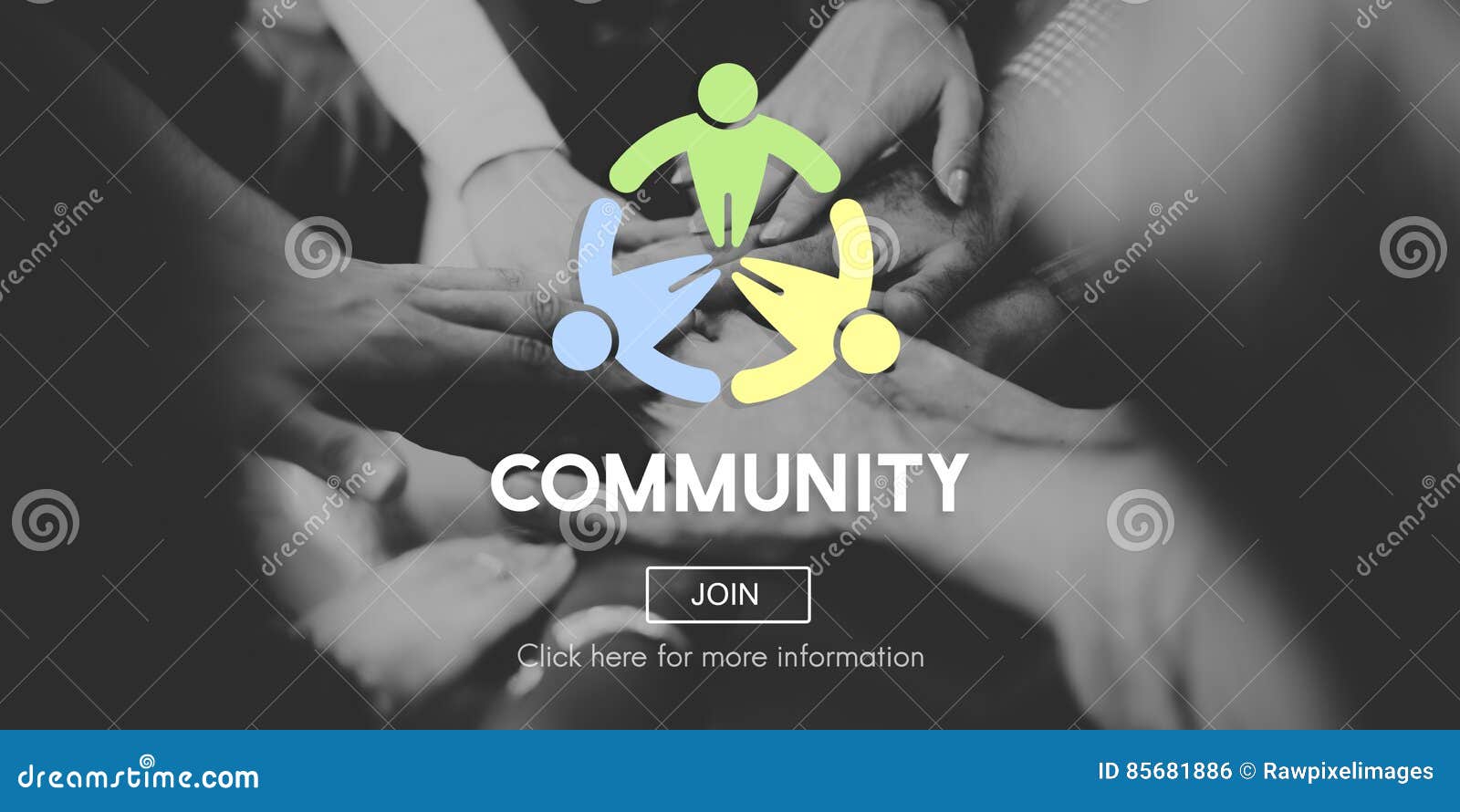 Globalized Community Unity Connection Network Concept Stock Photo ...