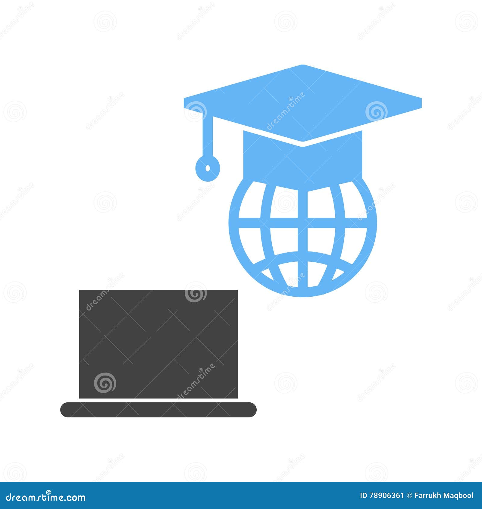 Globally Connected Students Stock Vector - Illustration of design ...