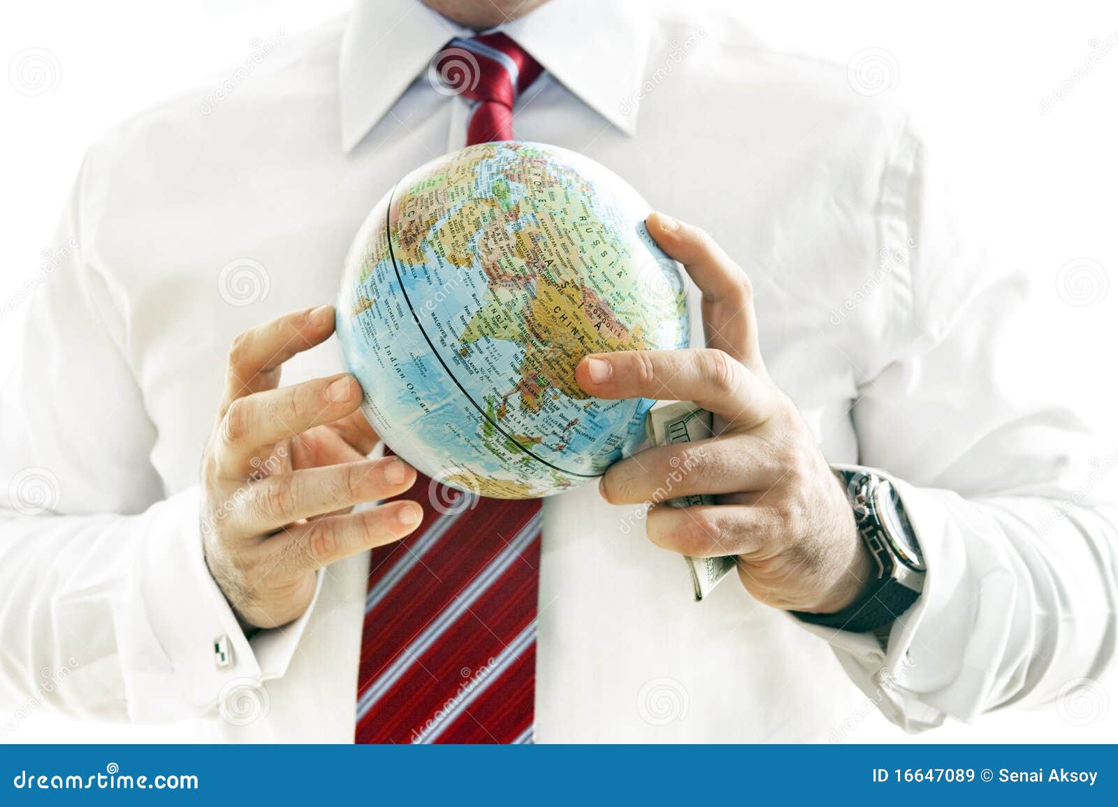 Globally rich stock image. Image of sphere, planet, person - 16647089