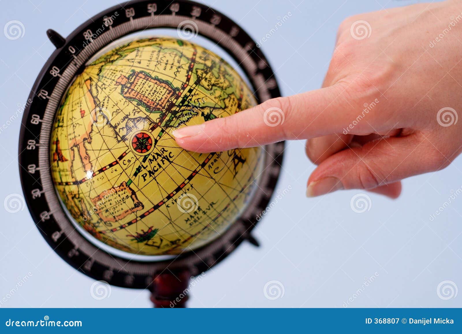 Globe stock image. Image of travel, east, compass, south - 368807