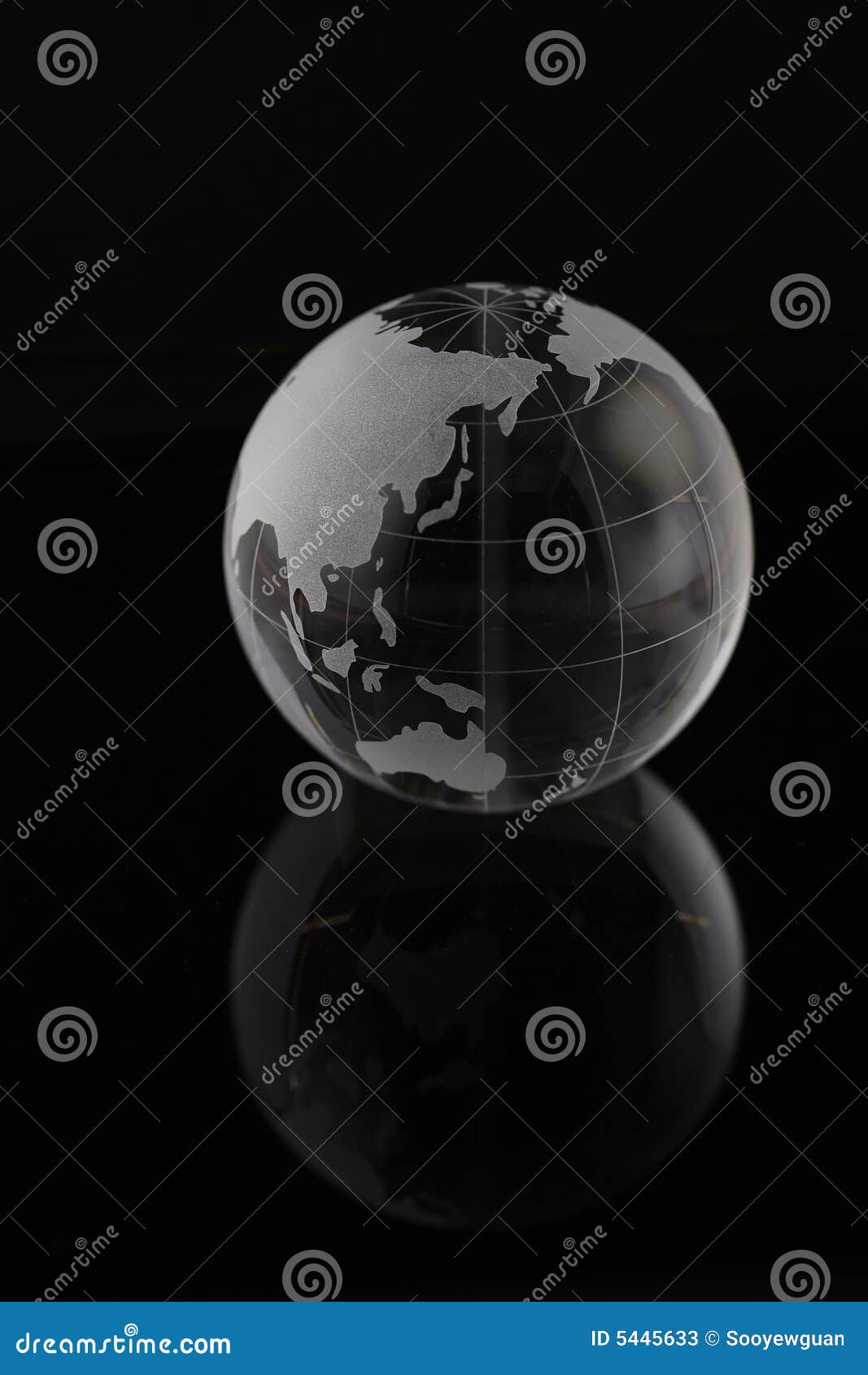 Globe stock image. Image of hemisphere, planet, land, reflection - 5445633