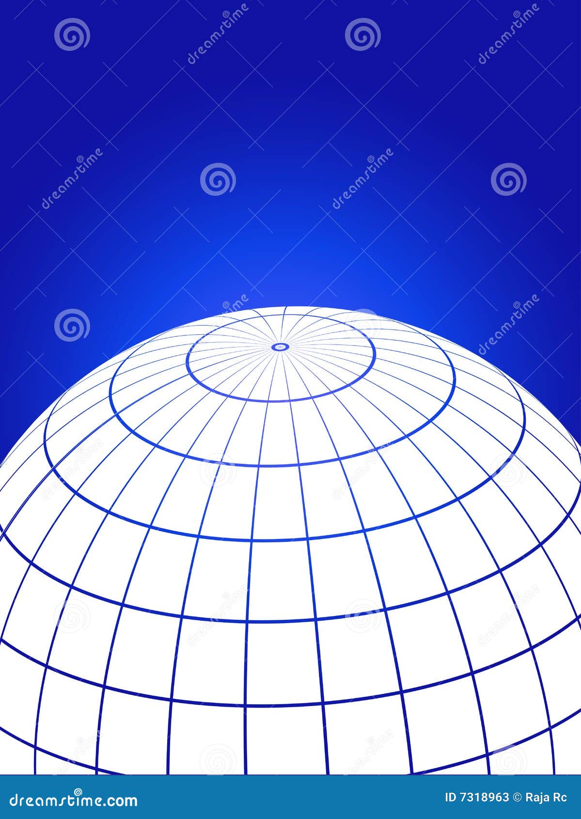 Globe stock vector. Illustration of grid, digital, glow - 7318963