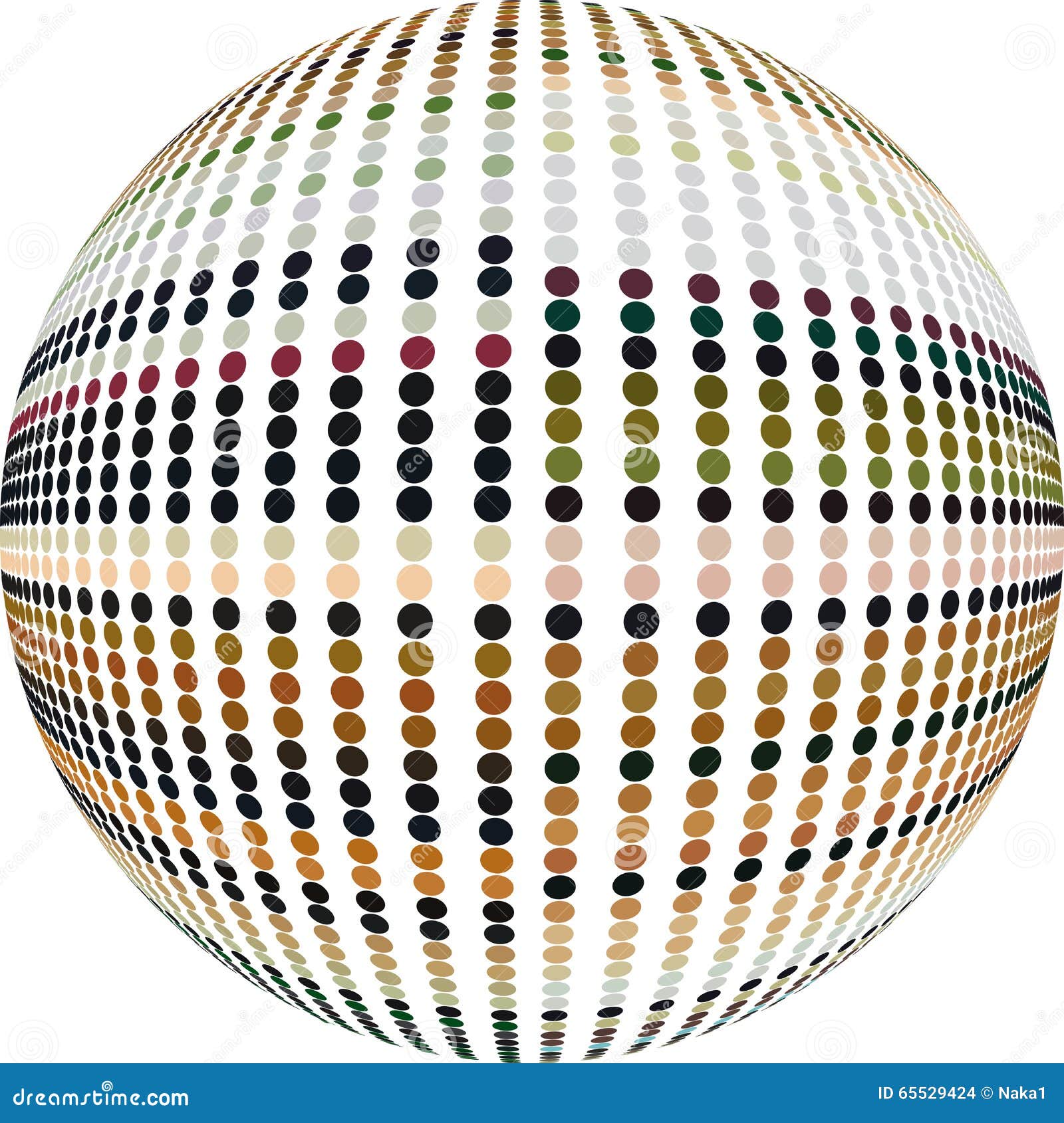 Globe Abstract Art Design Illustration Stock Illustration ...