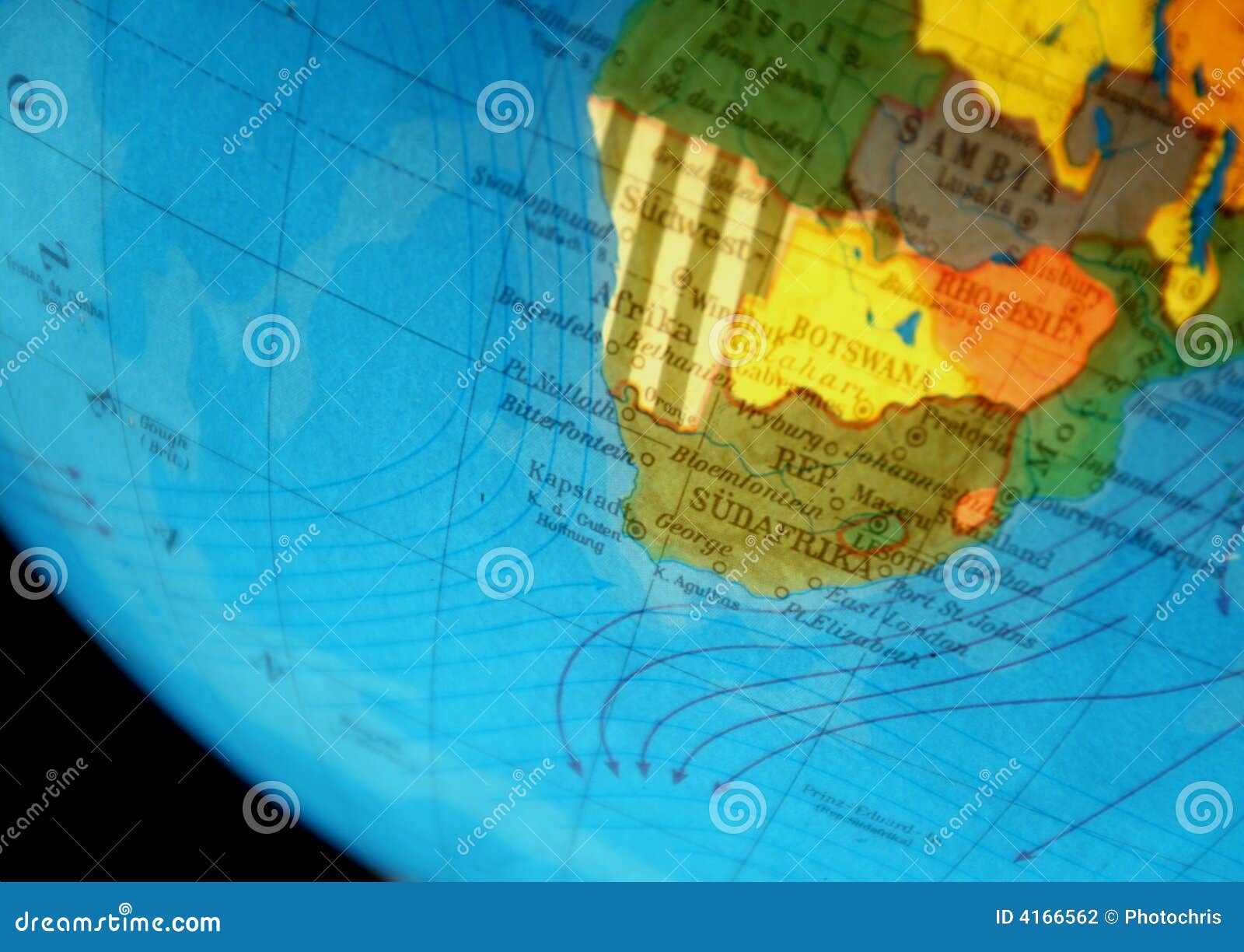 Globe with Africa stock photo. Image of africa, continent - 4166562