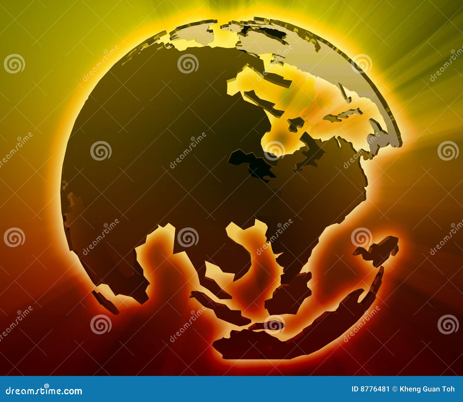 Globe Asia Pacific stock illustration. Illustration of abstract - 8776481