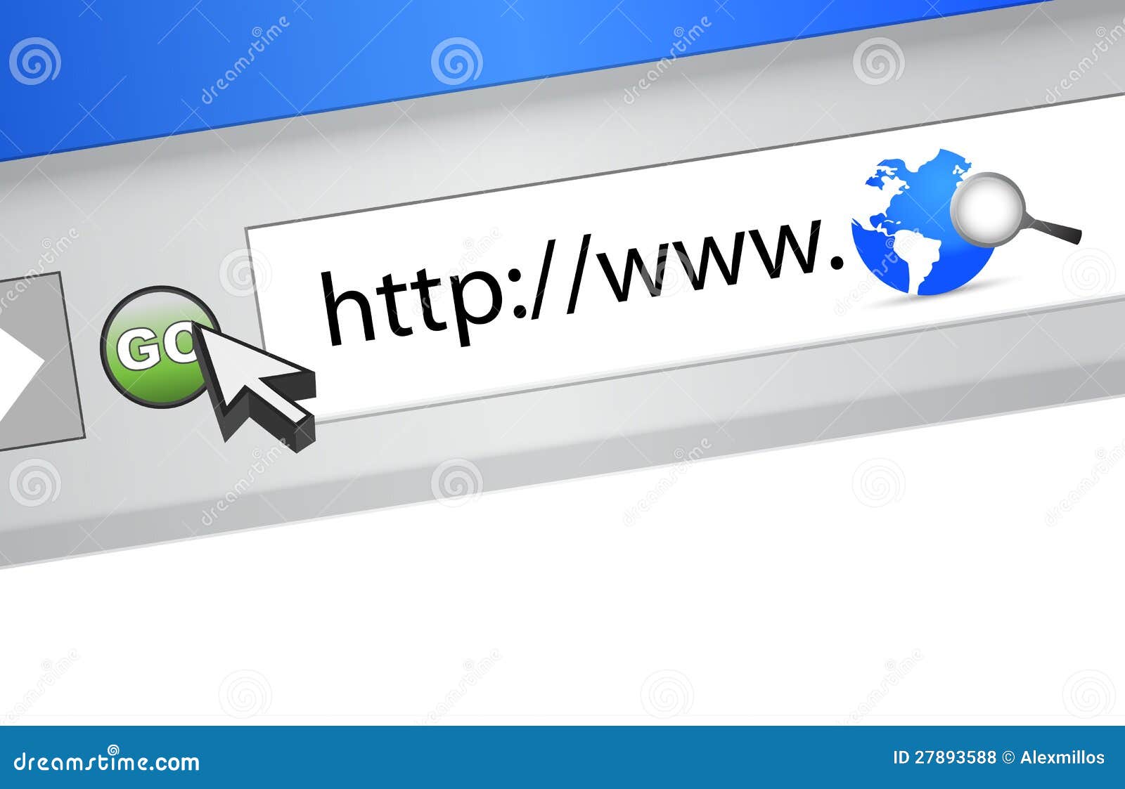 Globe Browser - Image of Search Engine Stock Illustration ...