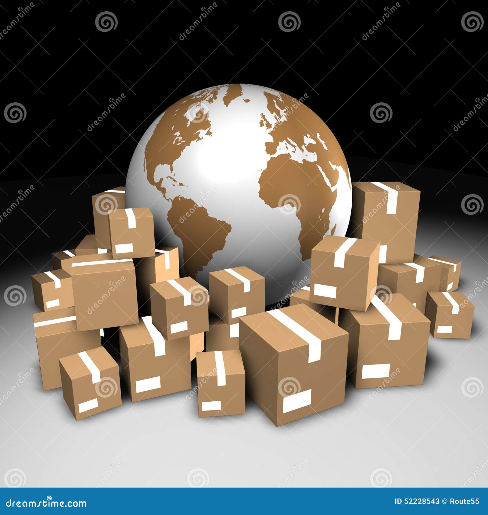 Cardboard Boxes World Map Background Stock Photos - Free & Royalty-Free ...