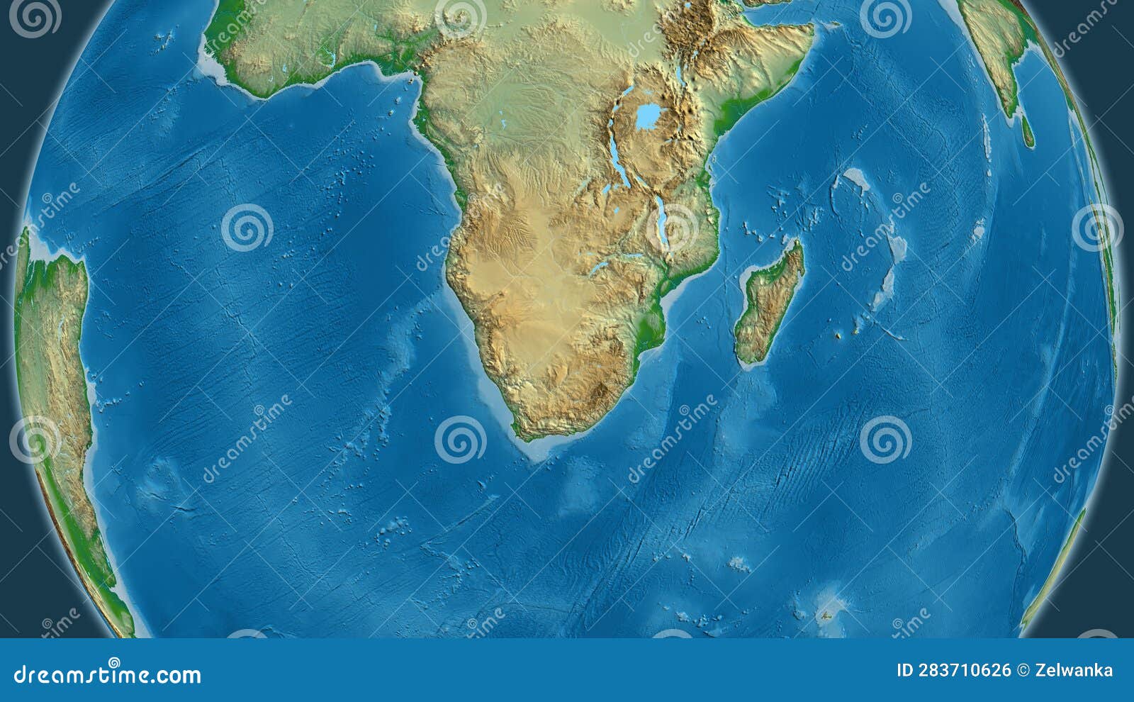 Globe Centered on Botswana Neighborhood. Physical Map Stock ... Globe Centered on Botswana Neighborhood. Physical Map Stock ...
