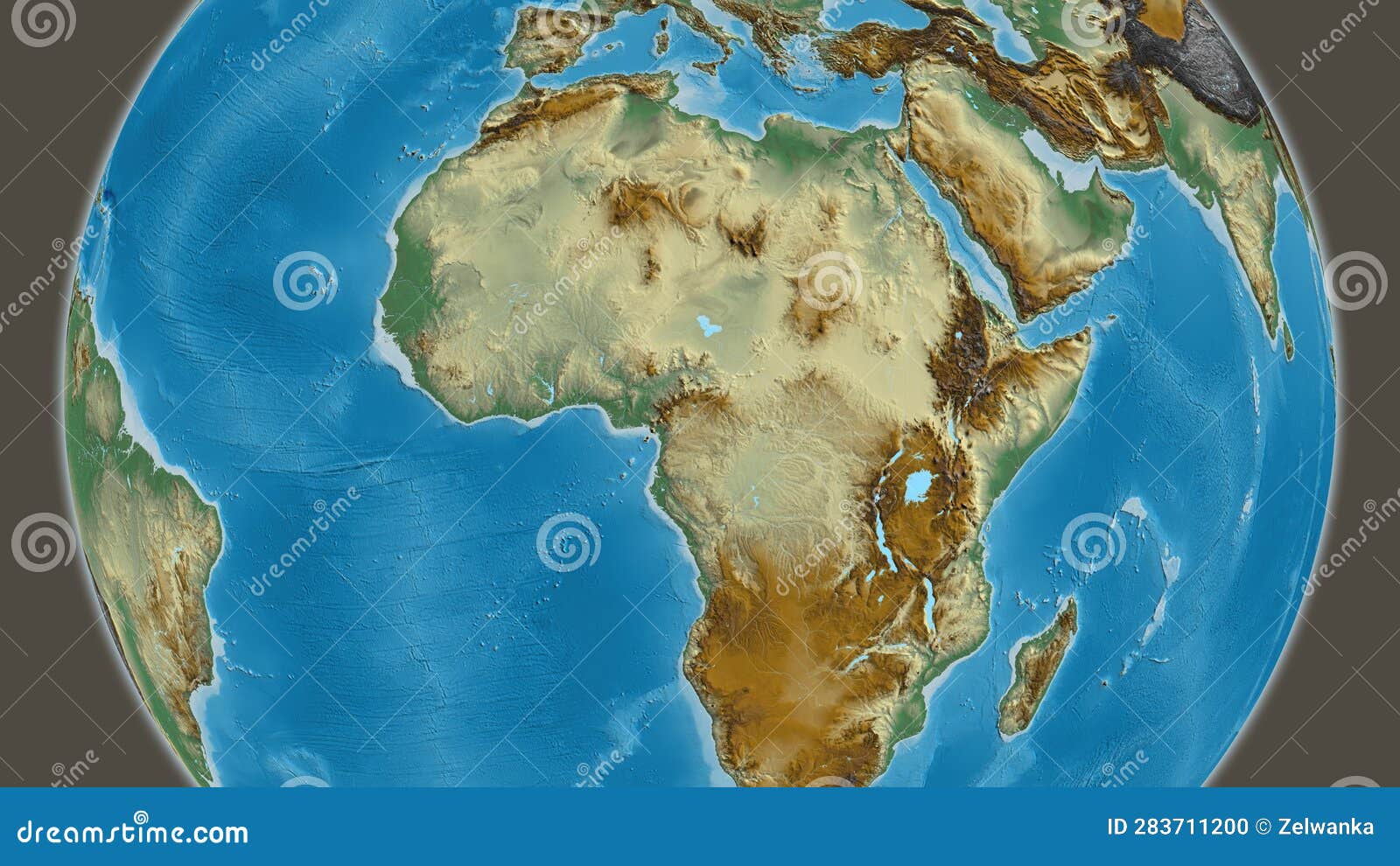 Globe Centered on Cameroun Neighborhood. Relief Map Stock Illustration ... Globe Centered on Cameroun Neighborhood. Relief Map Stock Illustration ...