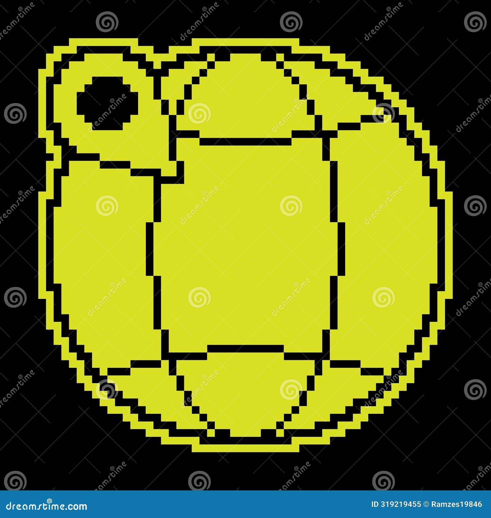 Globe with Checkpoint Mark Pixel Silhouette Icon. Navigation on Map ...