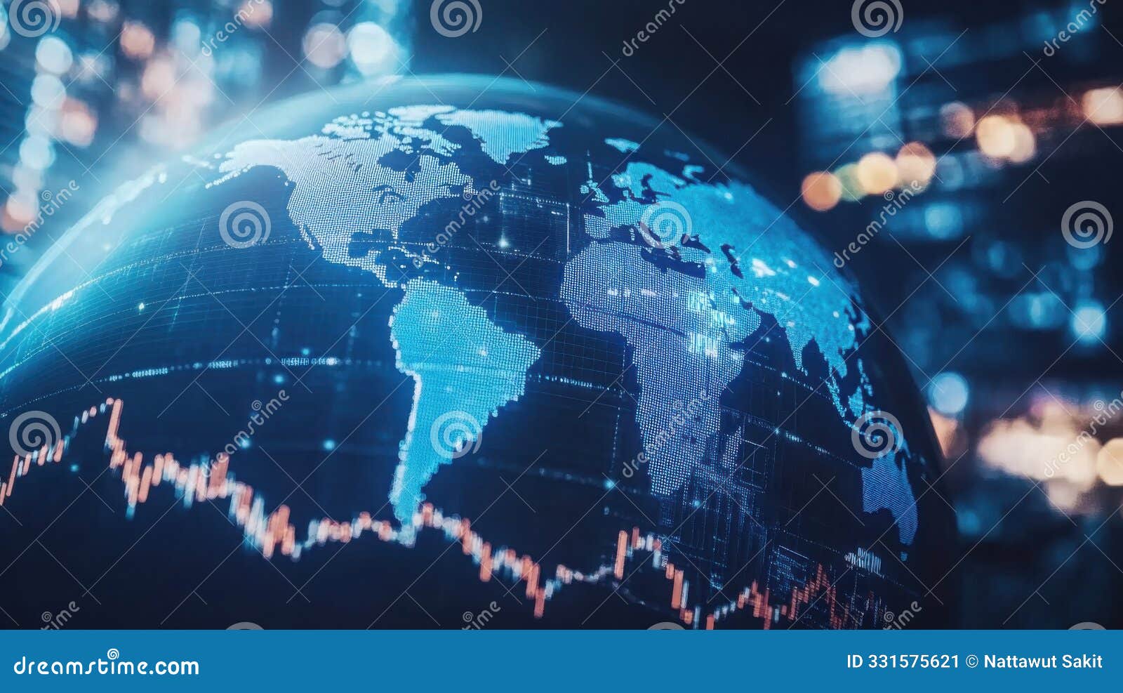 Globe in the Concept of Global Economic Network, Connectivity in the ...