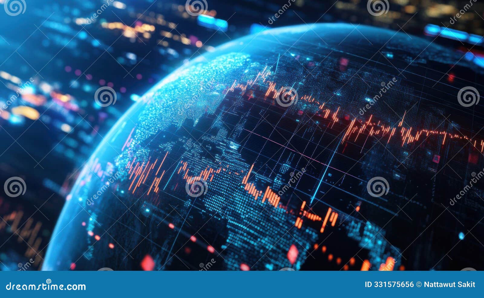 Globe in the Concept of Global Economic Network, Connectivity in the ...