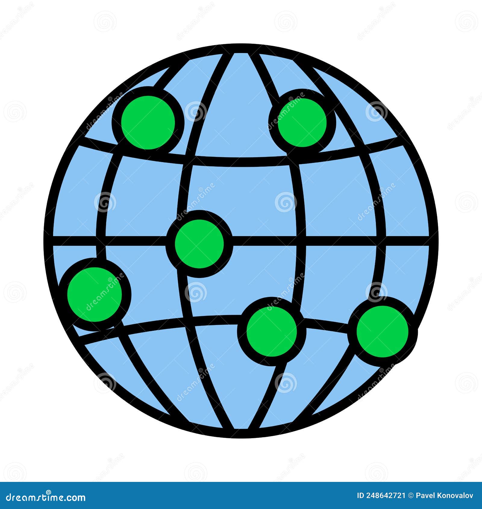 Connection Point Of Circuit,cyberspace Background,abstract Technology ...