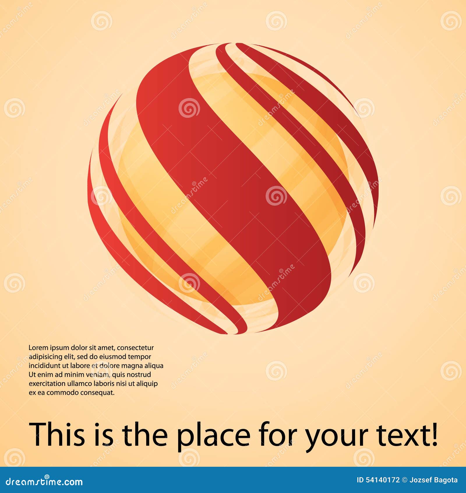 Globe Design Layout stock vector. Illustration of abstract - 54140172