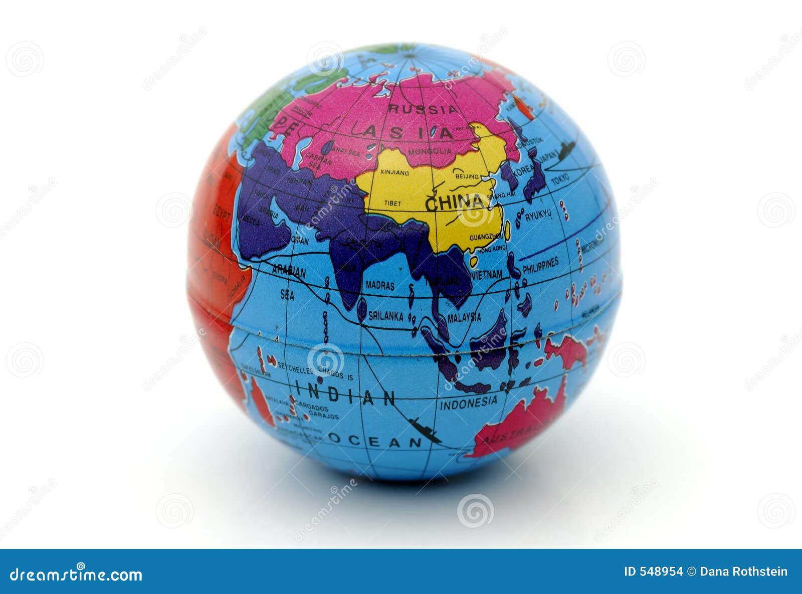 Globe du monde photo stock. Image du asie, planète, monde - 548954