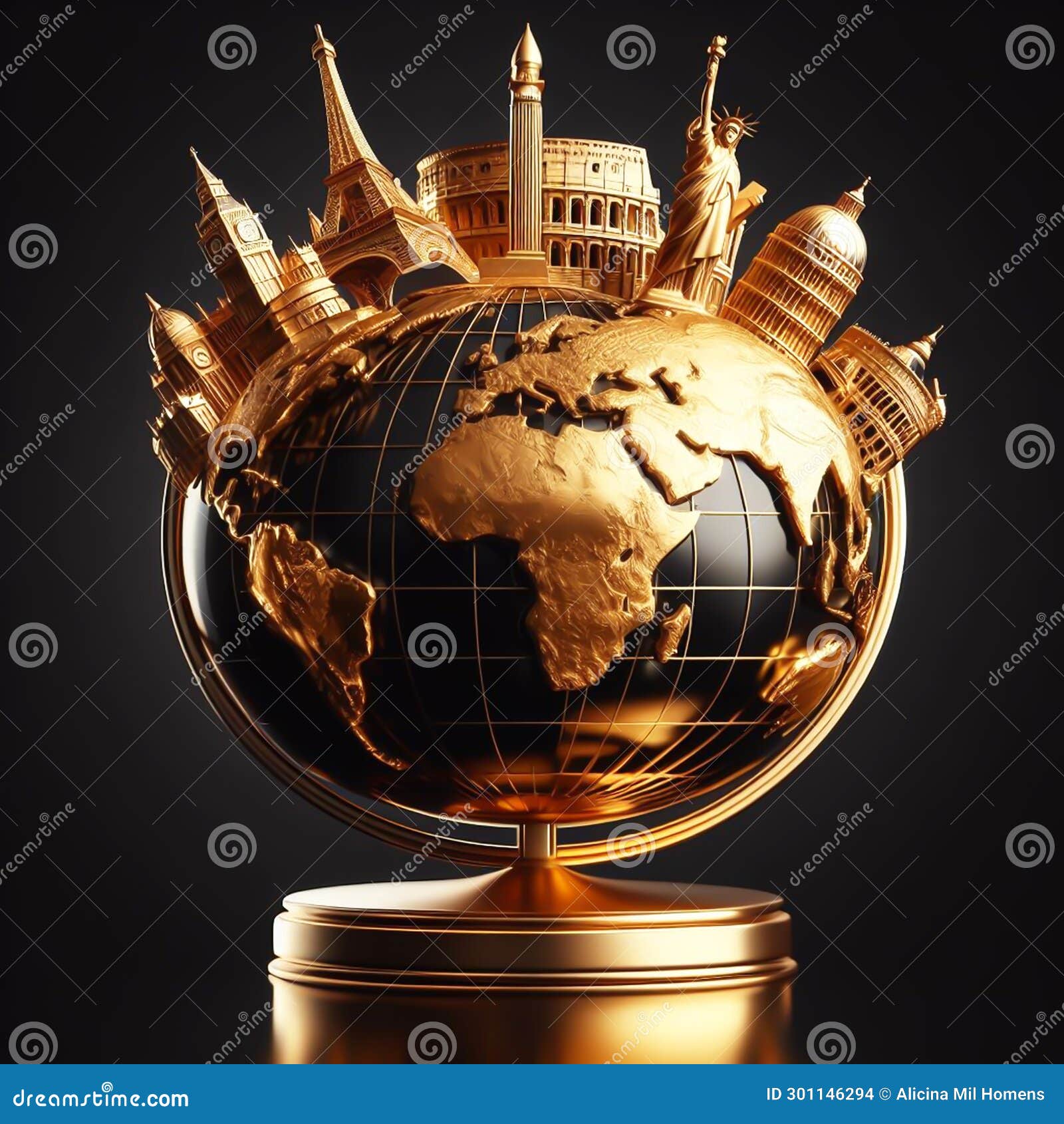 World Attractions Icon Line, Linear Vector Set. Black Signs, Symbols ...