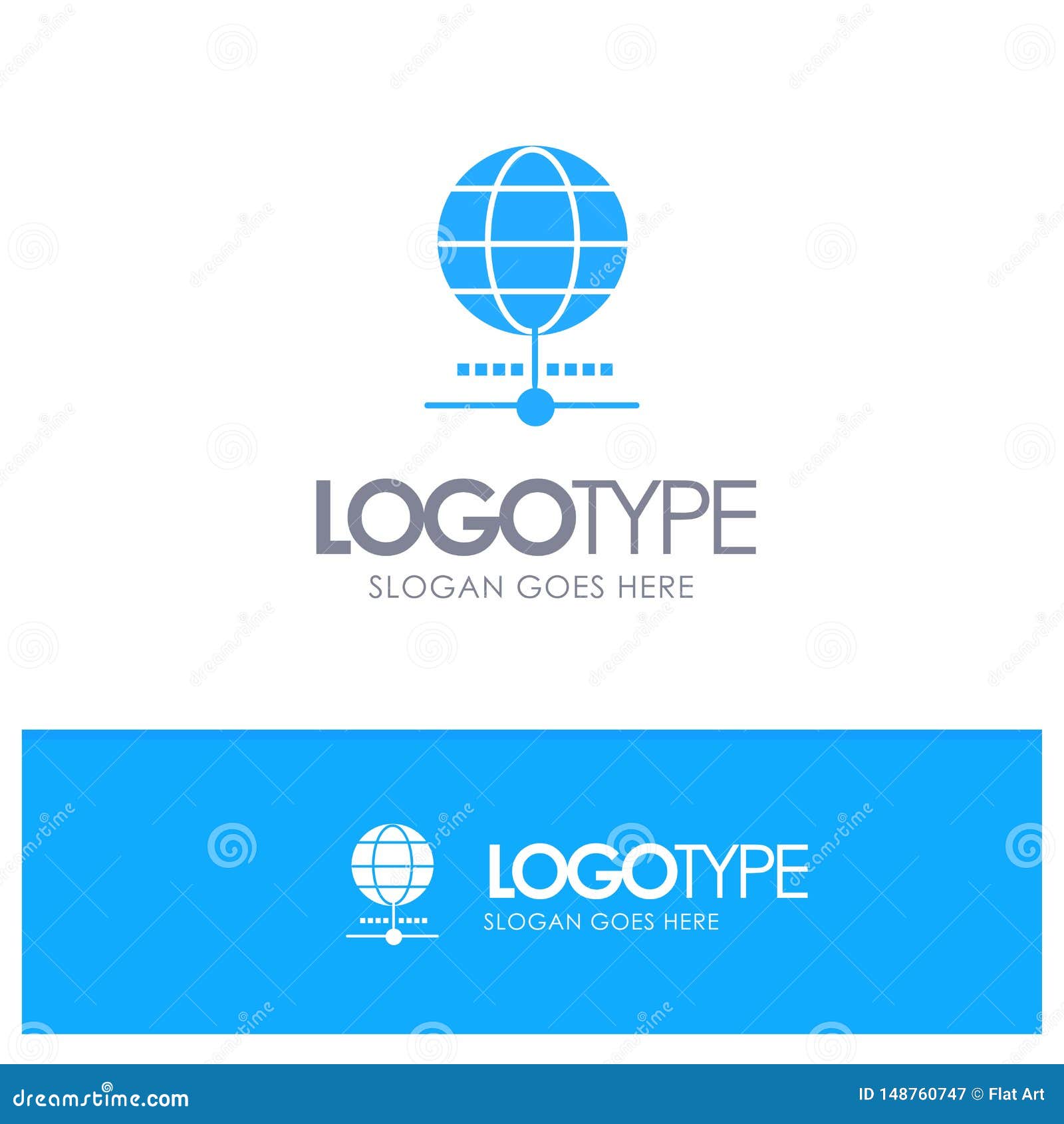 Globe, Internet, Browser, World Blue Logo Vector Stock Vector ...