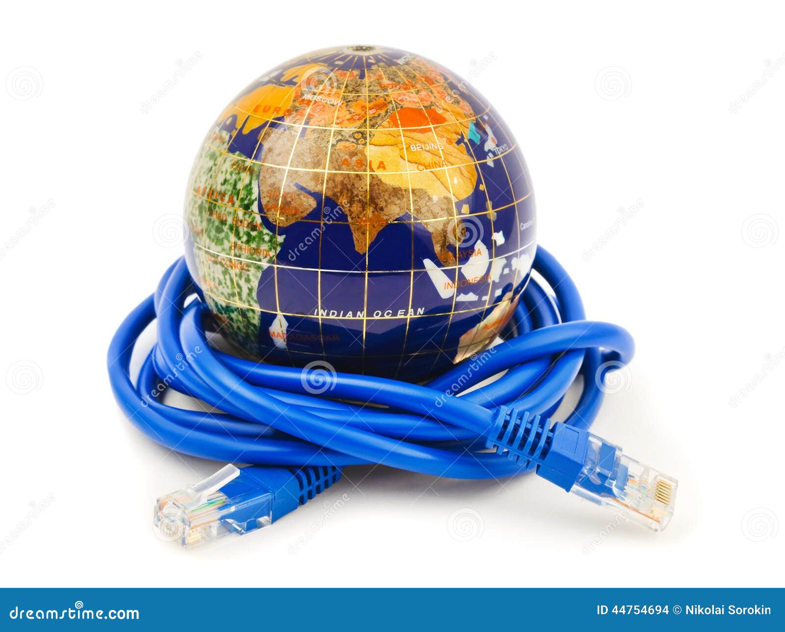 Internet Cable Mess. Panel With Cables. Stock Photo | CartoonDealer.com ...