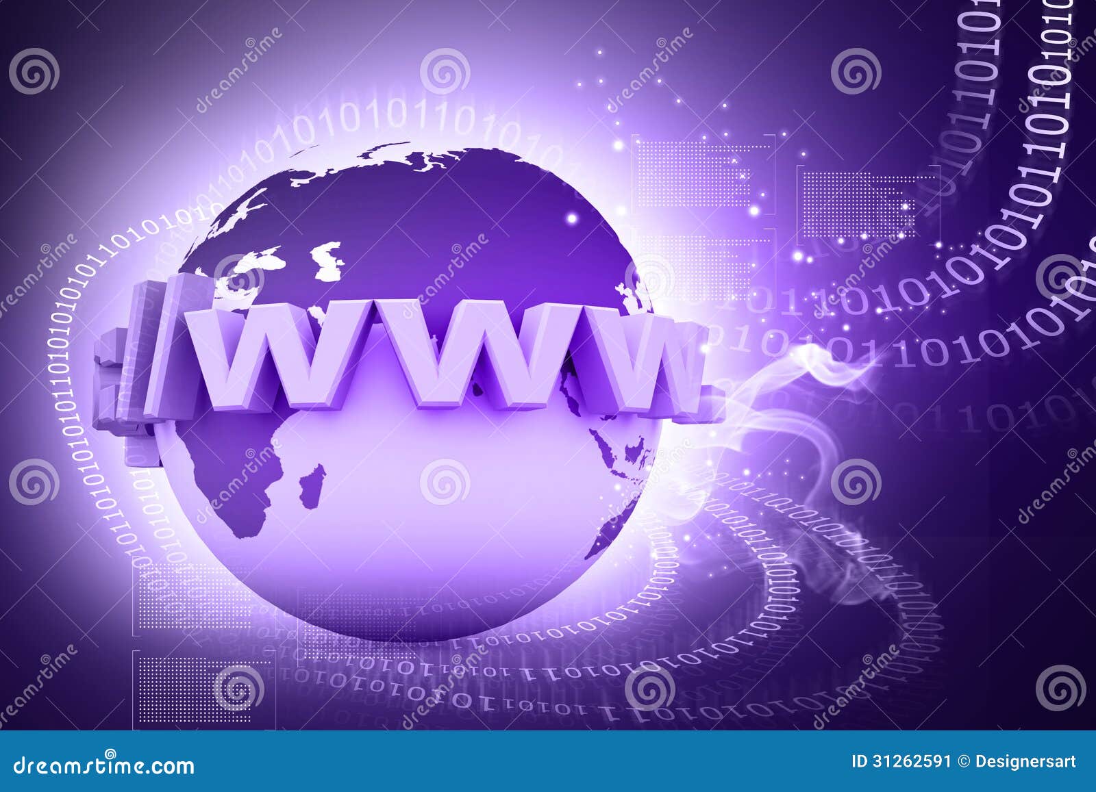Globe Internet Icon. Vector Earth, World, Planet Sign. Cyberspace ...
