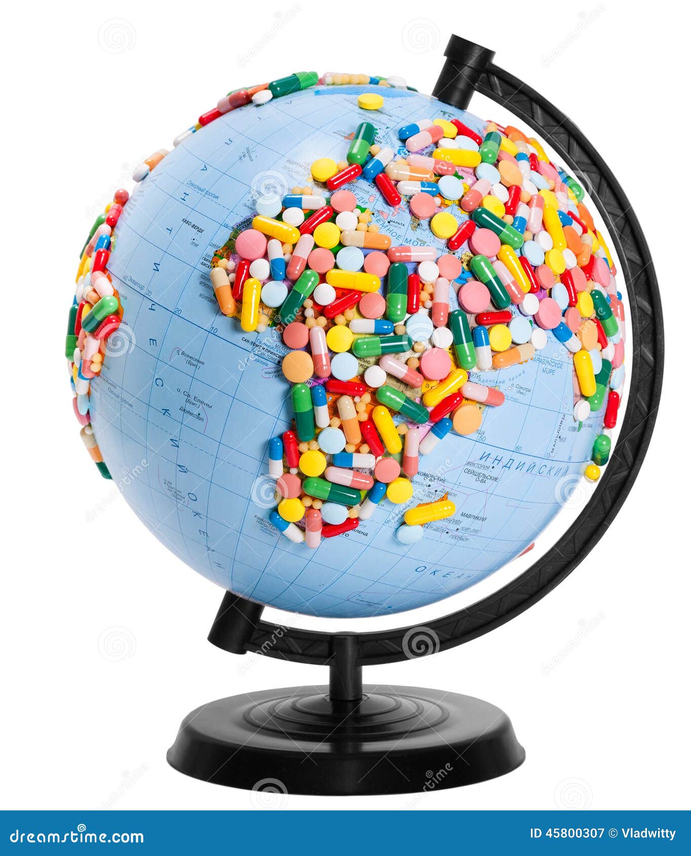 Globe isolated on white stock image. Image of earth, language - 45800307